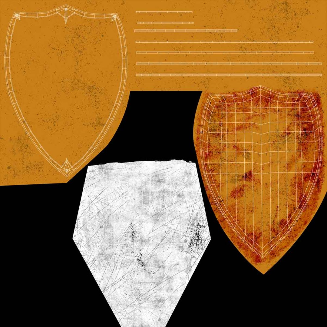 Knight Templar Shield 3D Model - TurboSquid 2111378