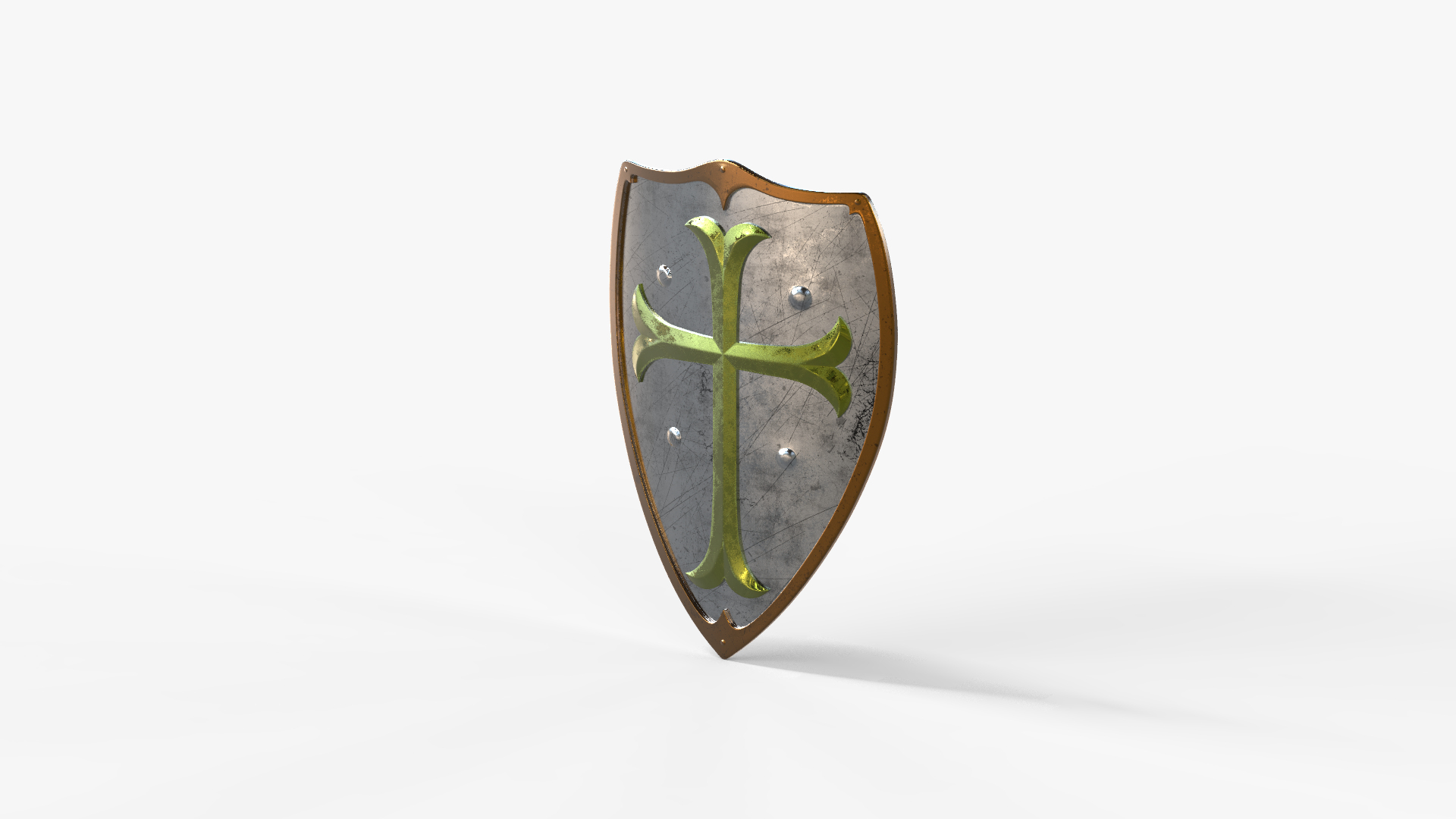 Knight Templar Shield 3D Model - TurboSquid 2111378