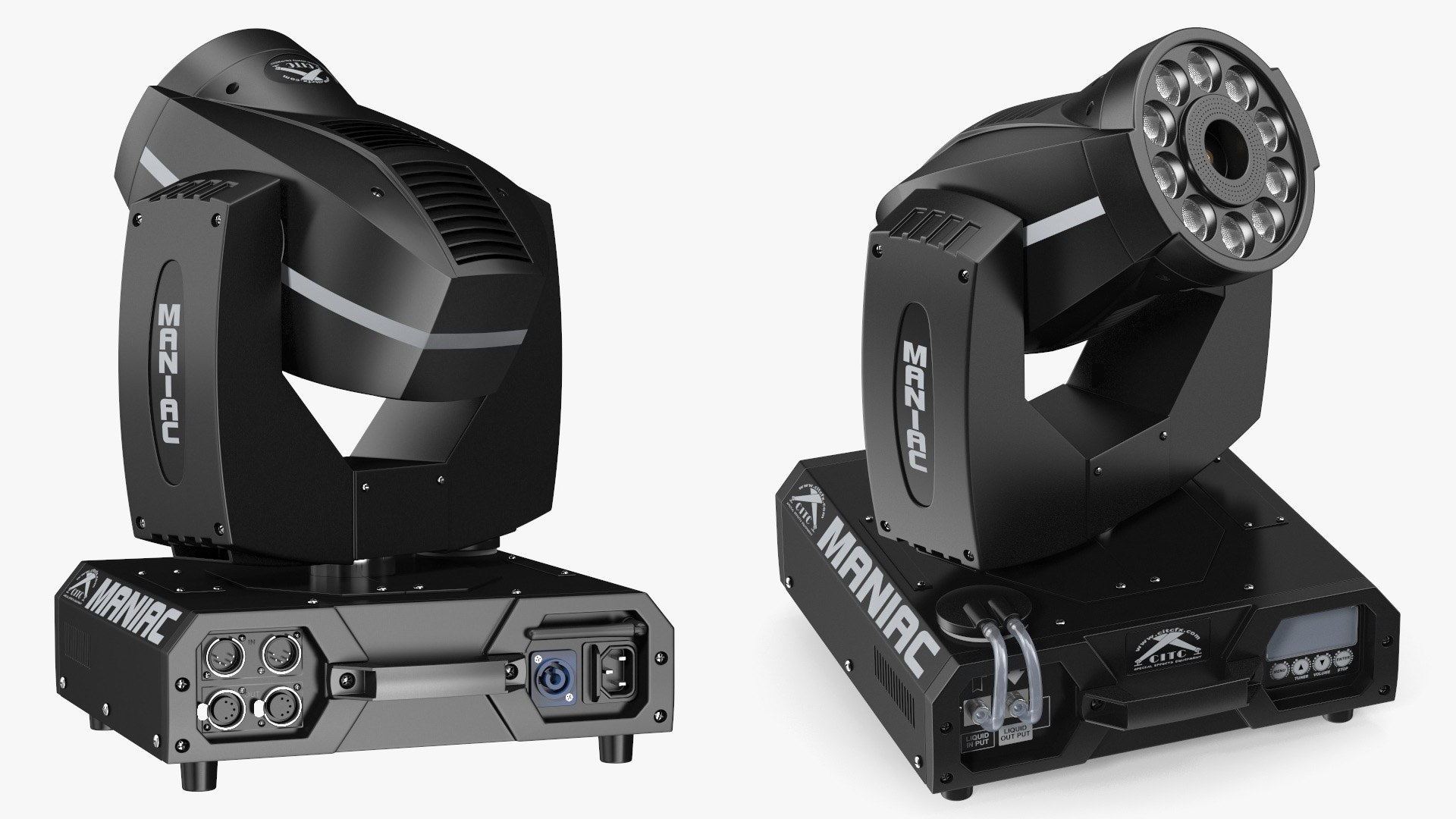 Stage Fog Machine CITC The Maniac 3D Model - TurboSquid 2314186