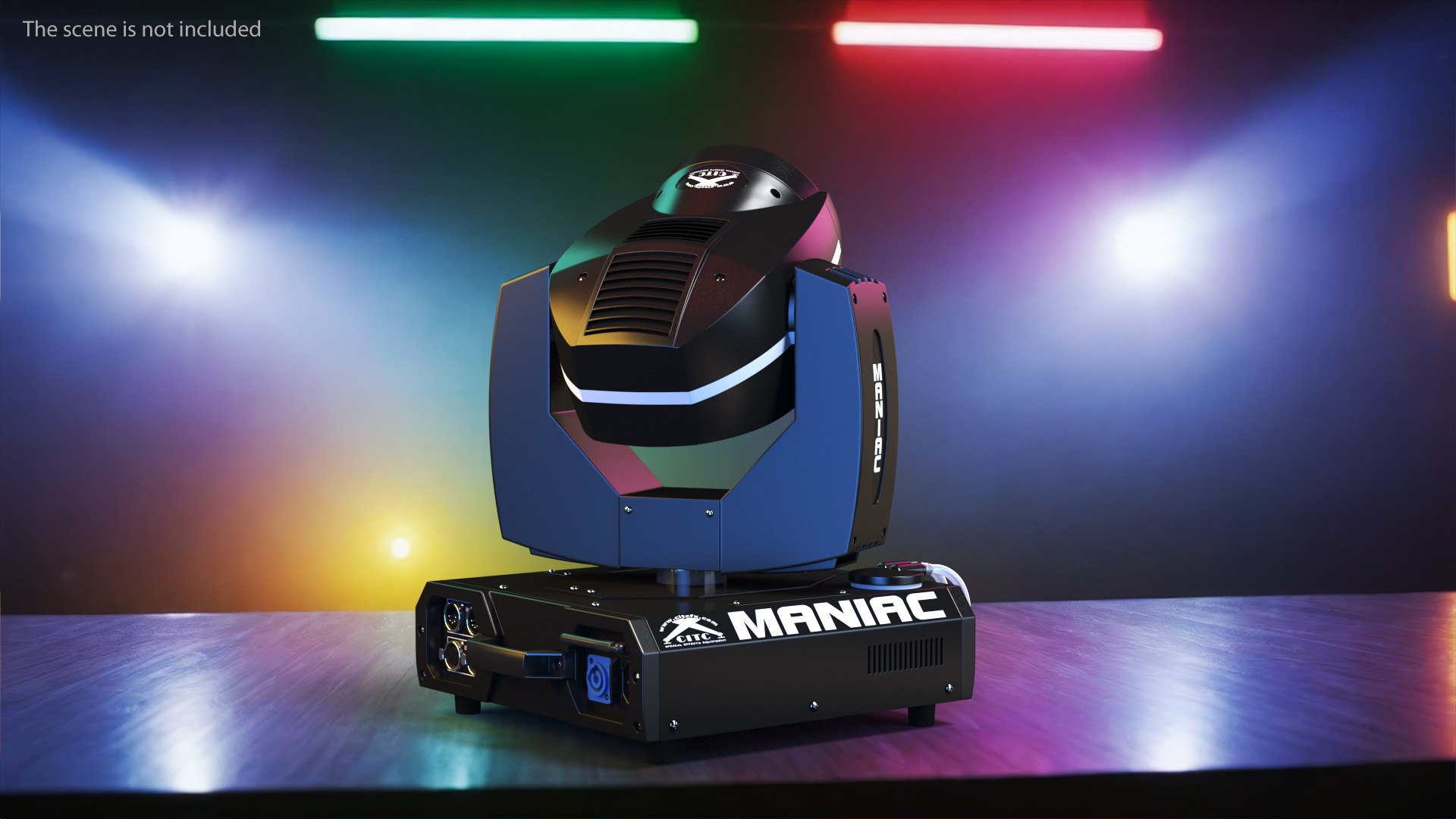 Stage Fog Machine CITC The Maniac 3D Model - TurboSquid 2314186