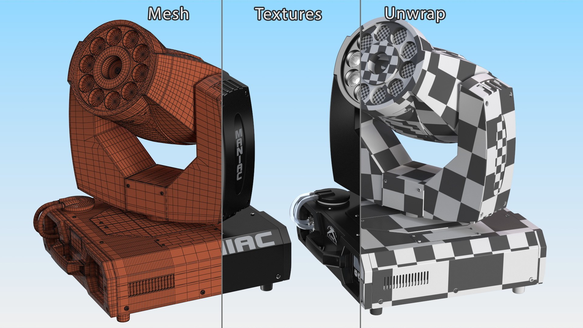 Stage Fog Machine CITC The Maniac 3D Model - TurboSquid 2314186