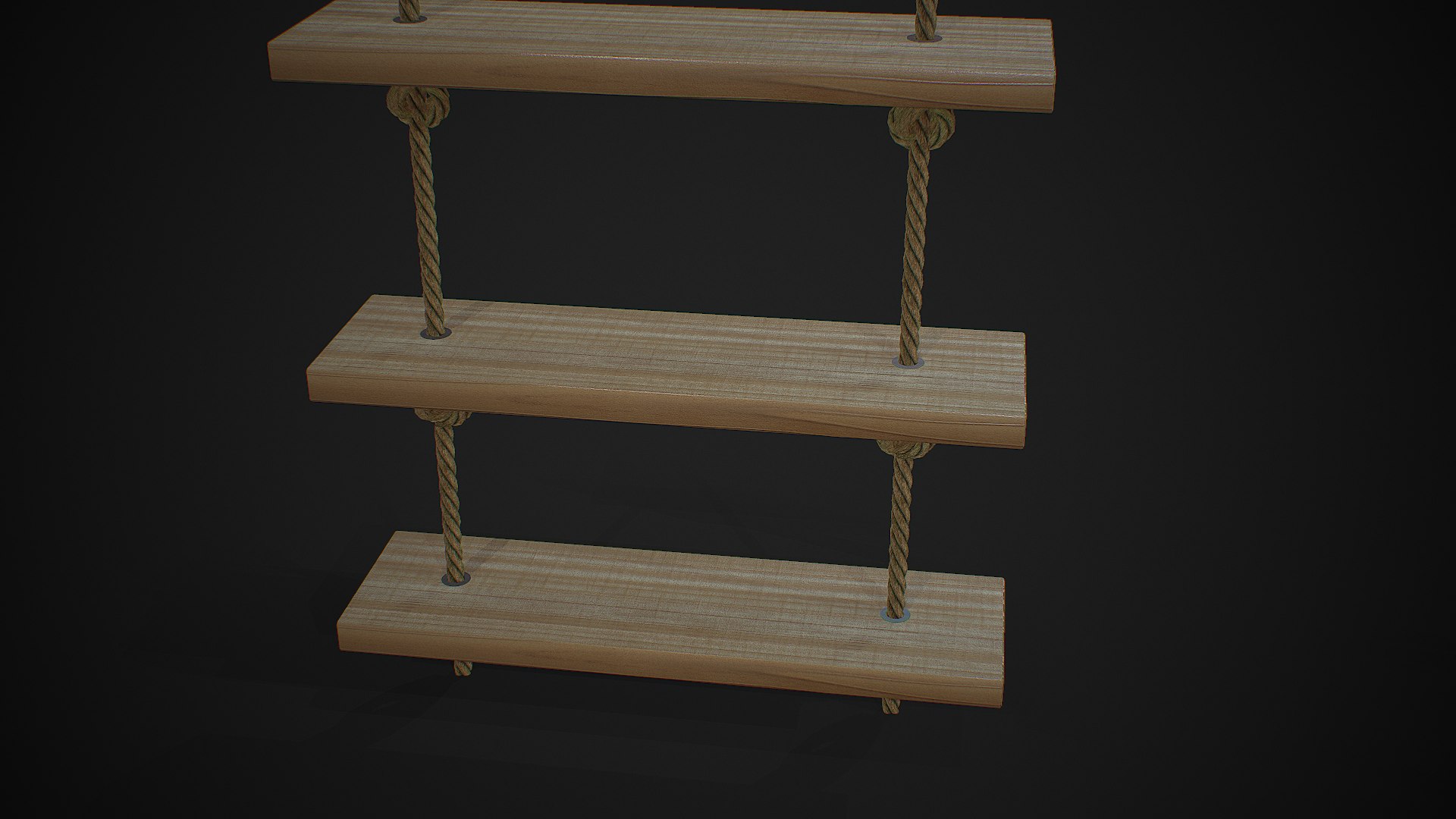3D Hanging Shelf Model - TurboSquid 1715391