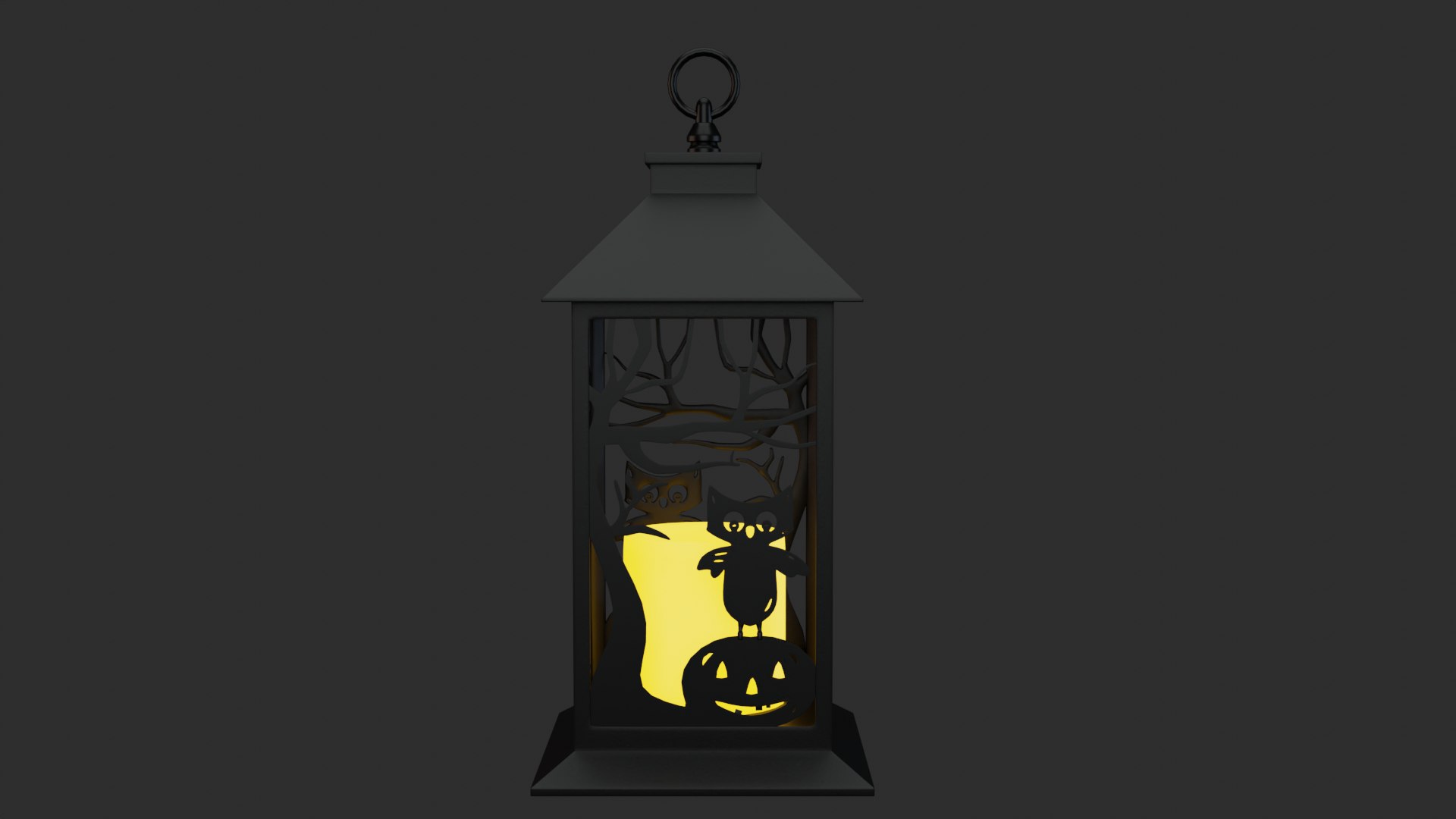 3D Halloween Lamp Model - TurboSquid 1641480