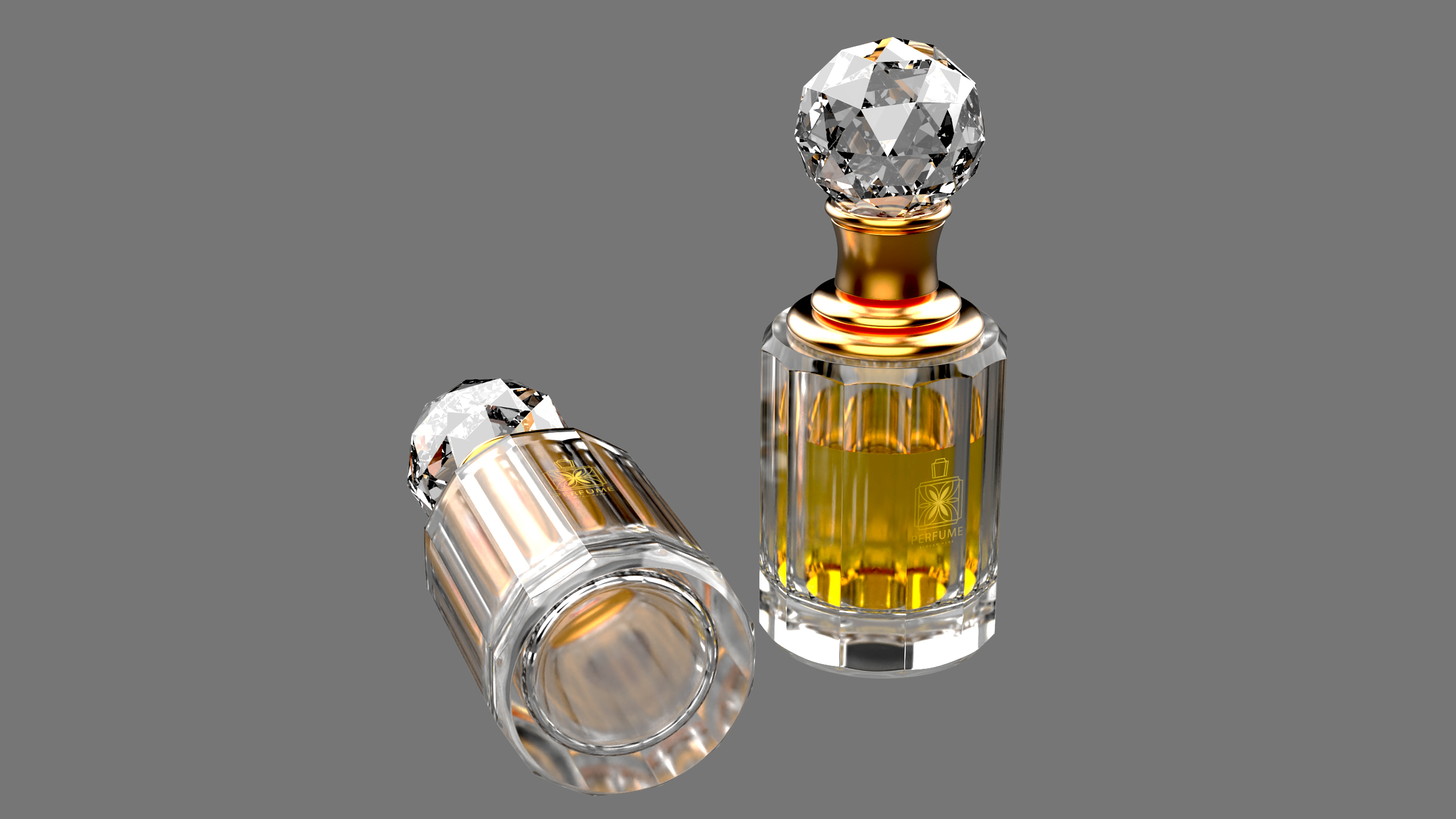 3D perfume bottle model - TurboSquid 1657061