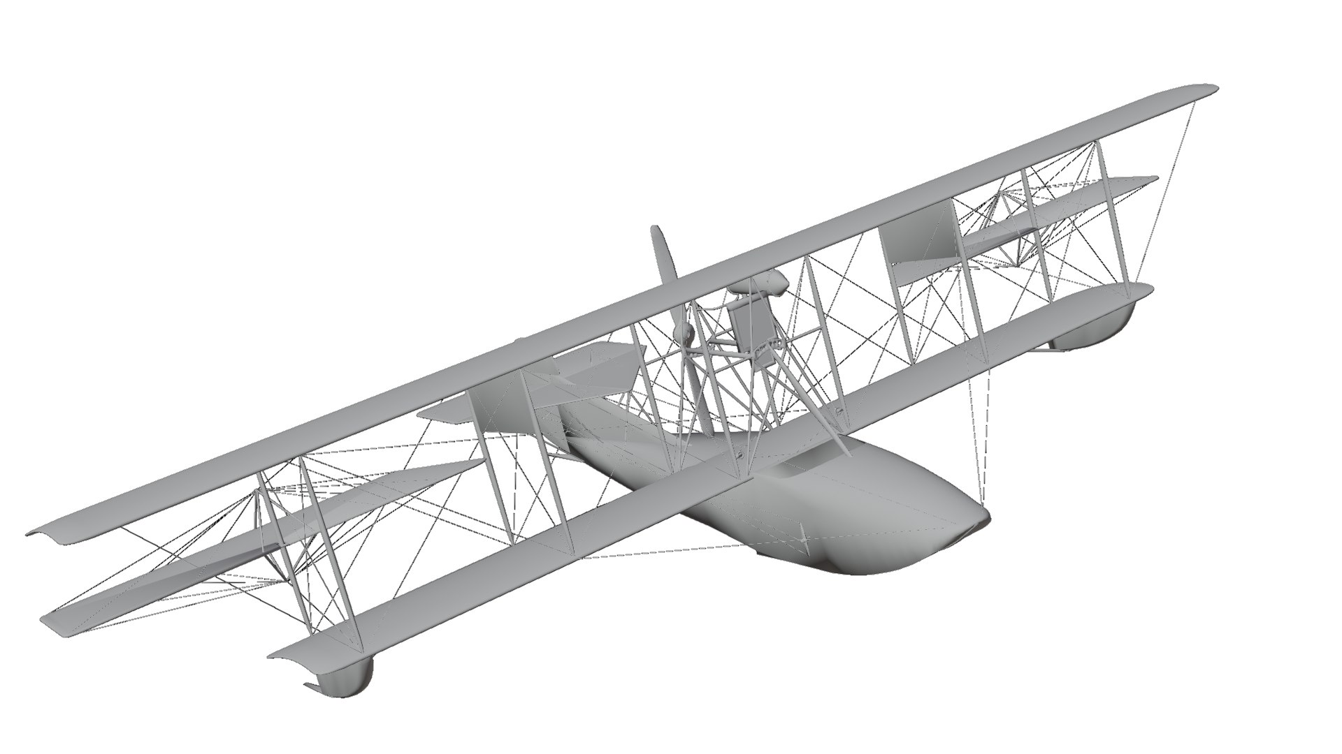 Curtiss-Model-F Model - TurboSquid 2236988