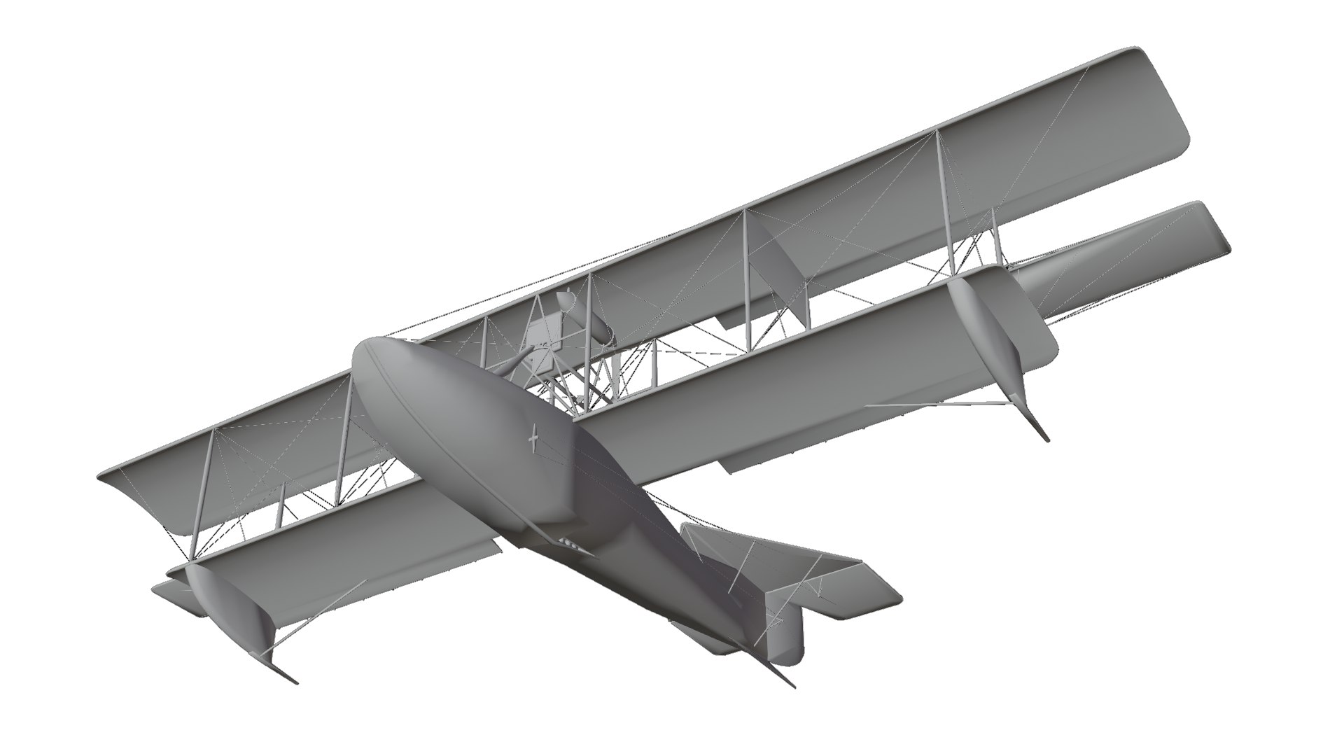 Curtiss-Model-F Model - TurboSquid 2236988