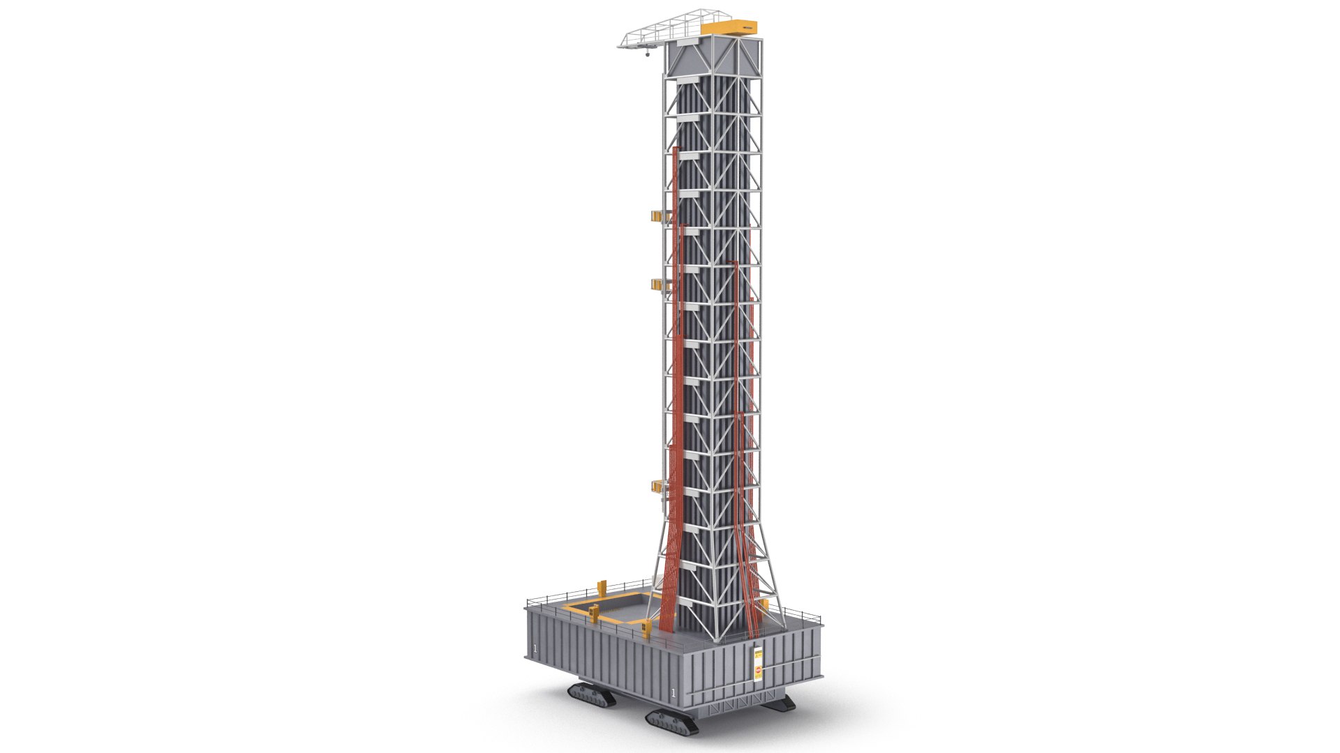 Mobile Launcher Base 3D Model - TurboSquid 2264976