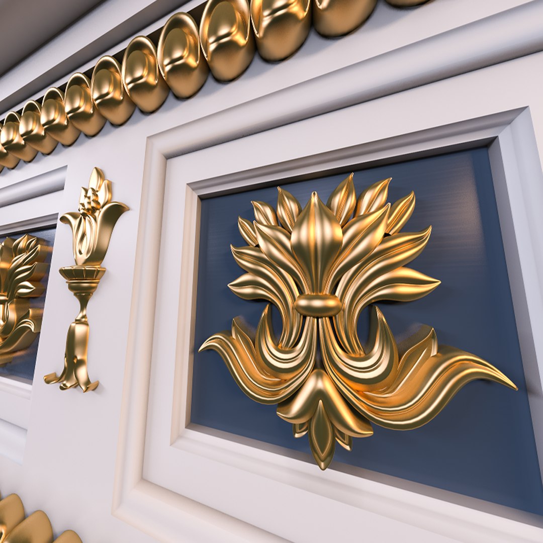 Classic Corniche Design Model - TurboSquid 1770731