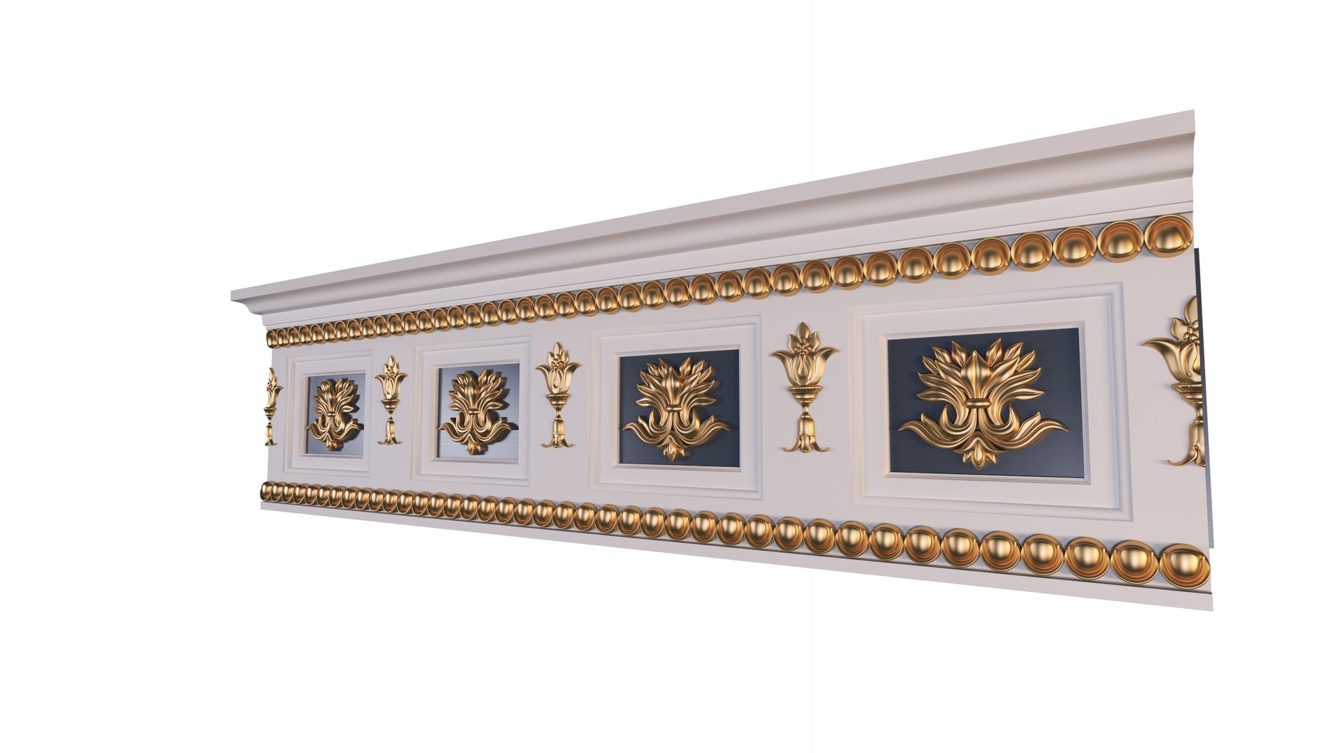 Classic Corniche Design Model - TurboSquid 1770731