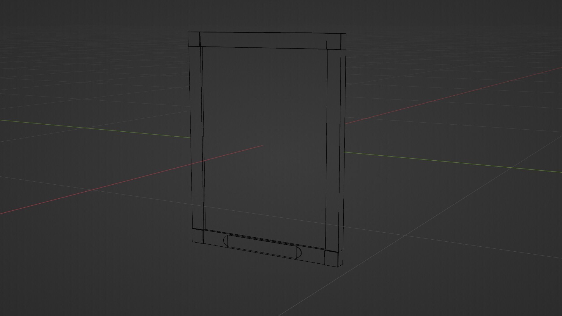 Orignial Wood Frame For The Scream By Edvard Munch 3D Model ...