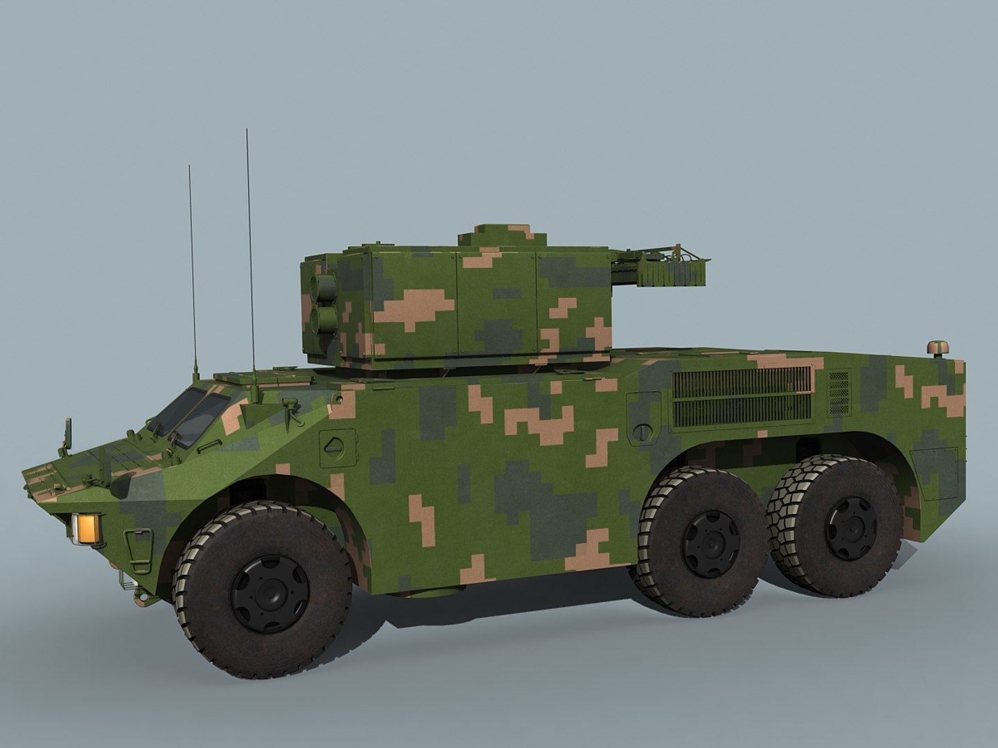 3D Model Hq-7b Hq-7 - TurboSquid 1367141