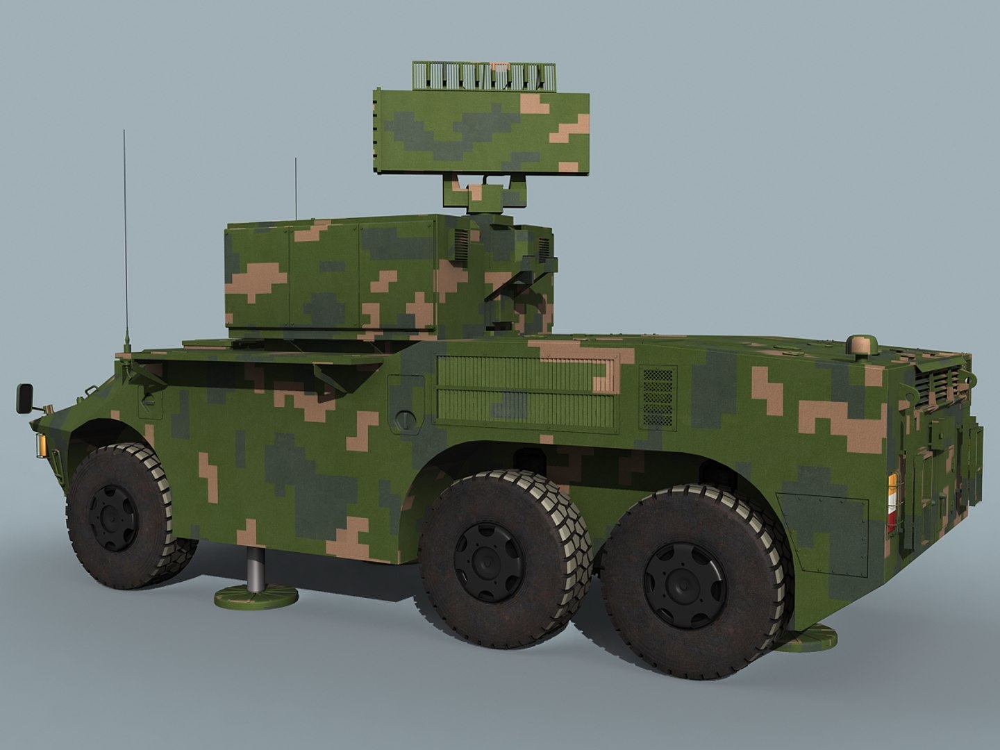 3D Model Hq-7b Hq-7 - TurboSquid 1367141