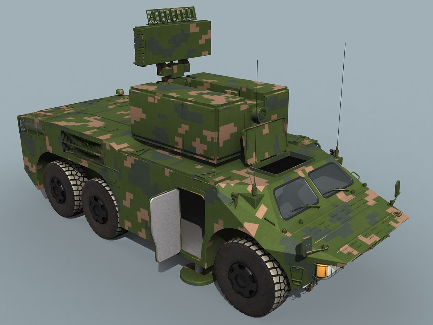 3D Model Hq-7b Hq-7 - TurboSquid 1367141