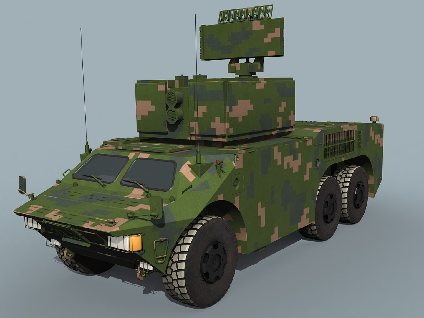 3D Model Hq-7b Hq-7 - TurboSquid 1367141