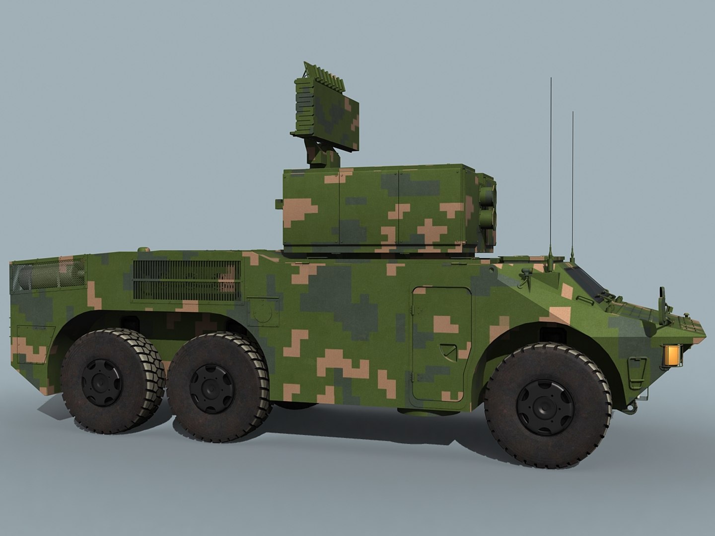 3D Model Hq-7b Hq-7 - TurboSquid 1367141