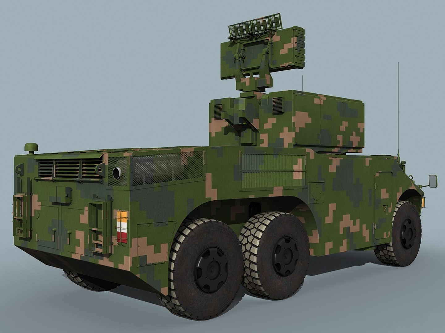 3D Model Hq-7b Hq-7 - TurboSquid 1367141