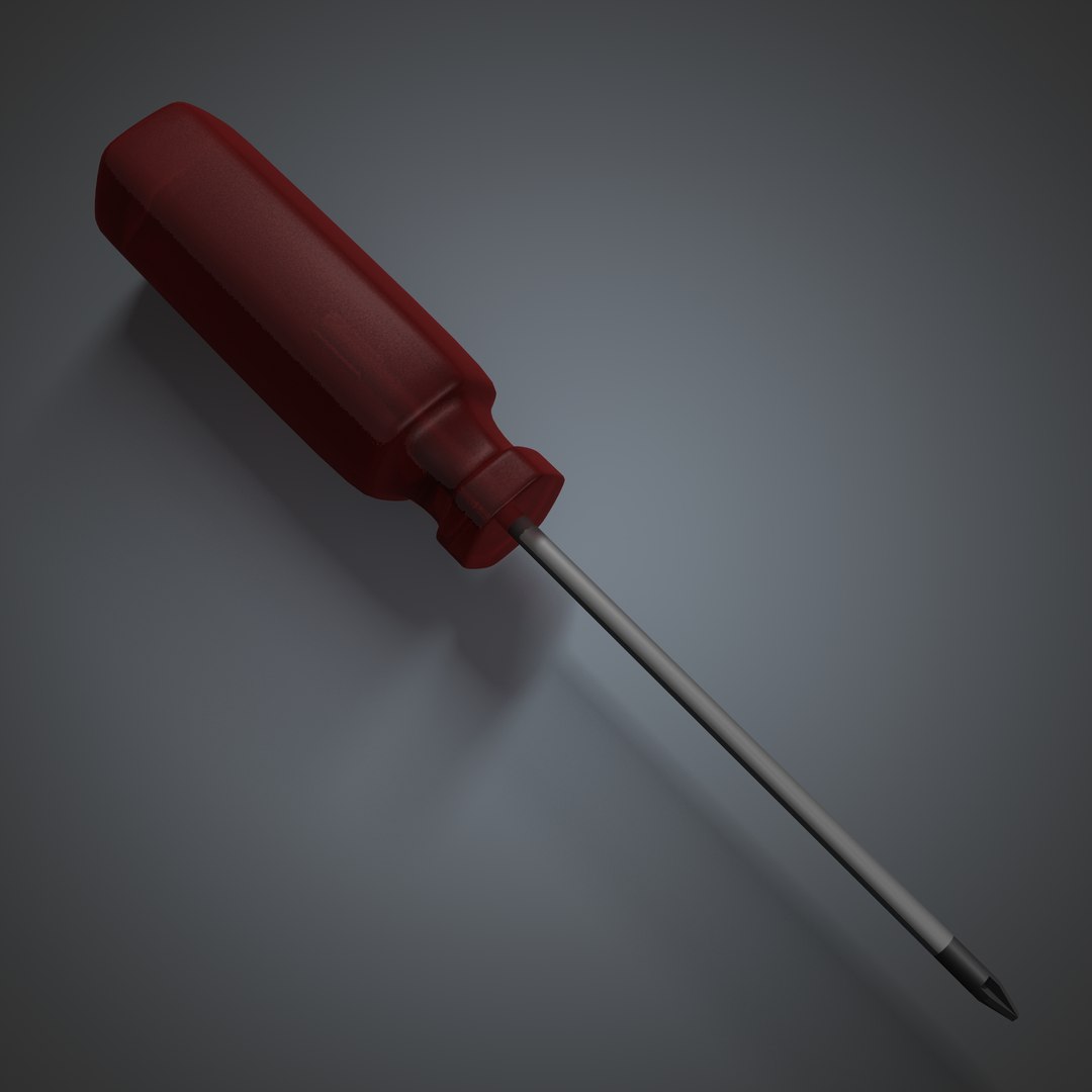 3d Model Screwdriver