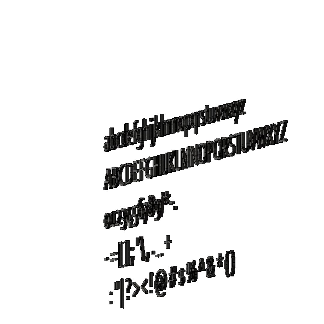 Corbel Font Cg Cad Obj