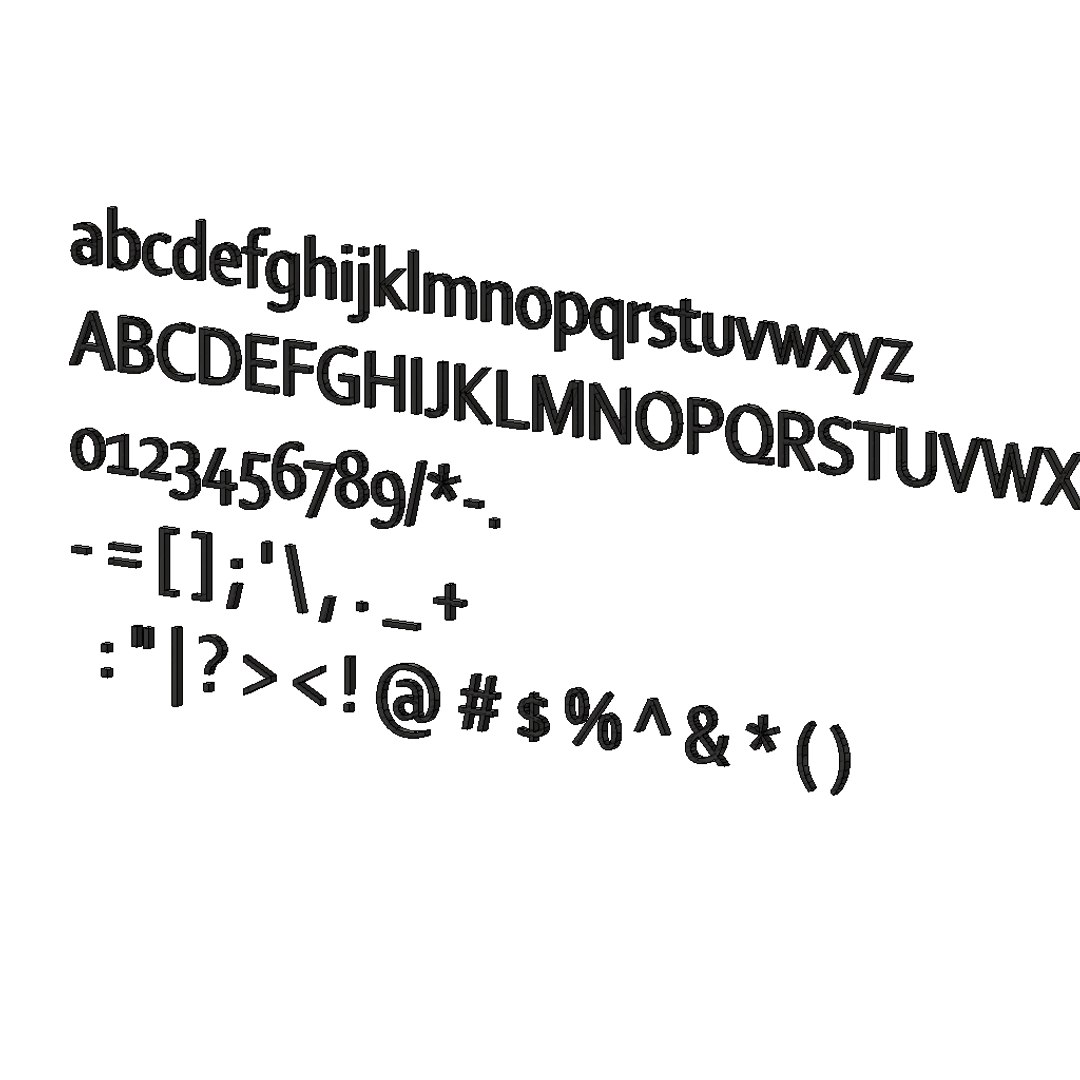 Corbel Font Cg Cad Obj