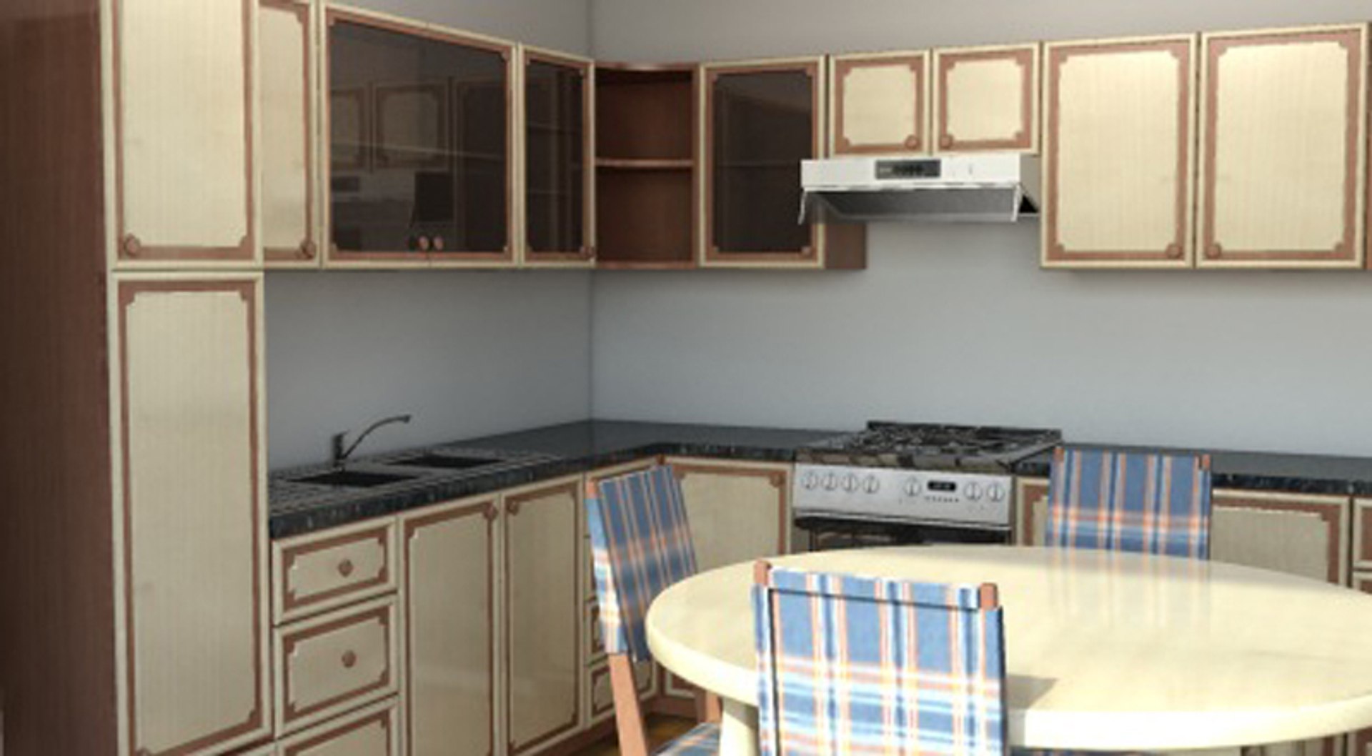 Kitchen 3d Model