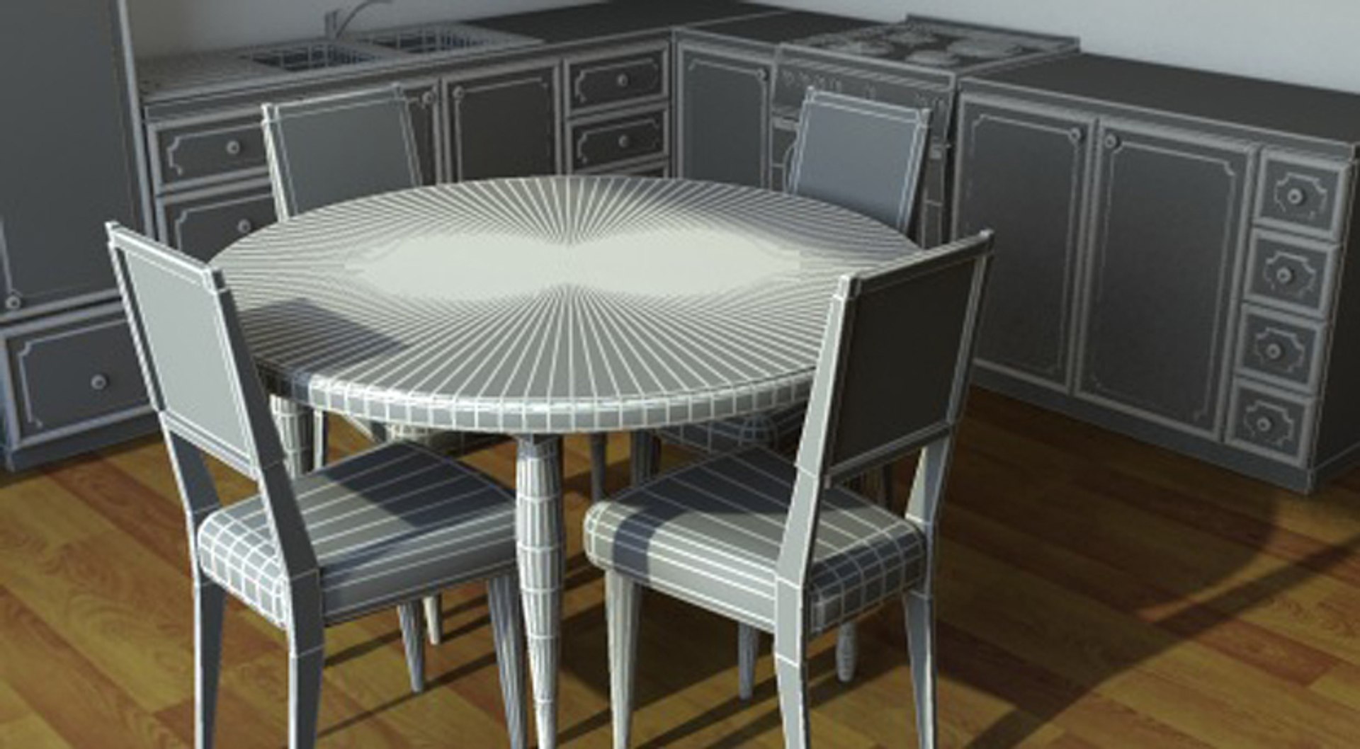 Kitchen 3d Model