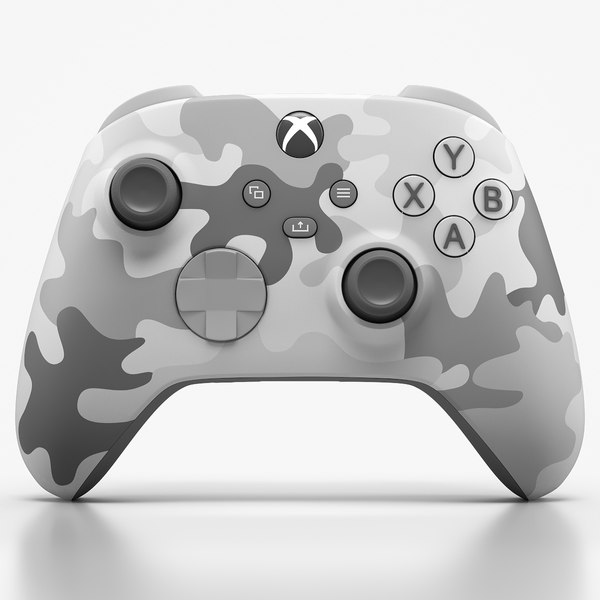 3D модель Контроллер Xbox Series XS Arctic Camo Special Edition ...