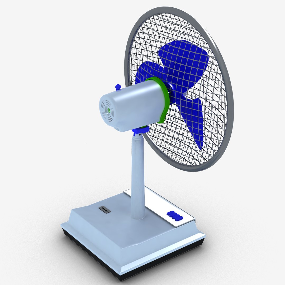 3d Simple Fan Model