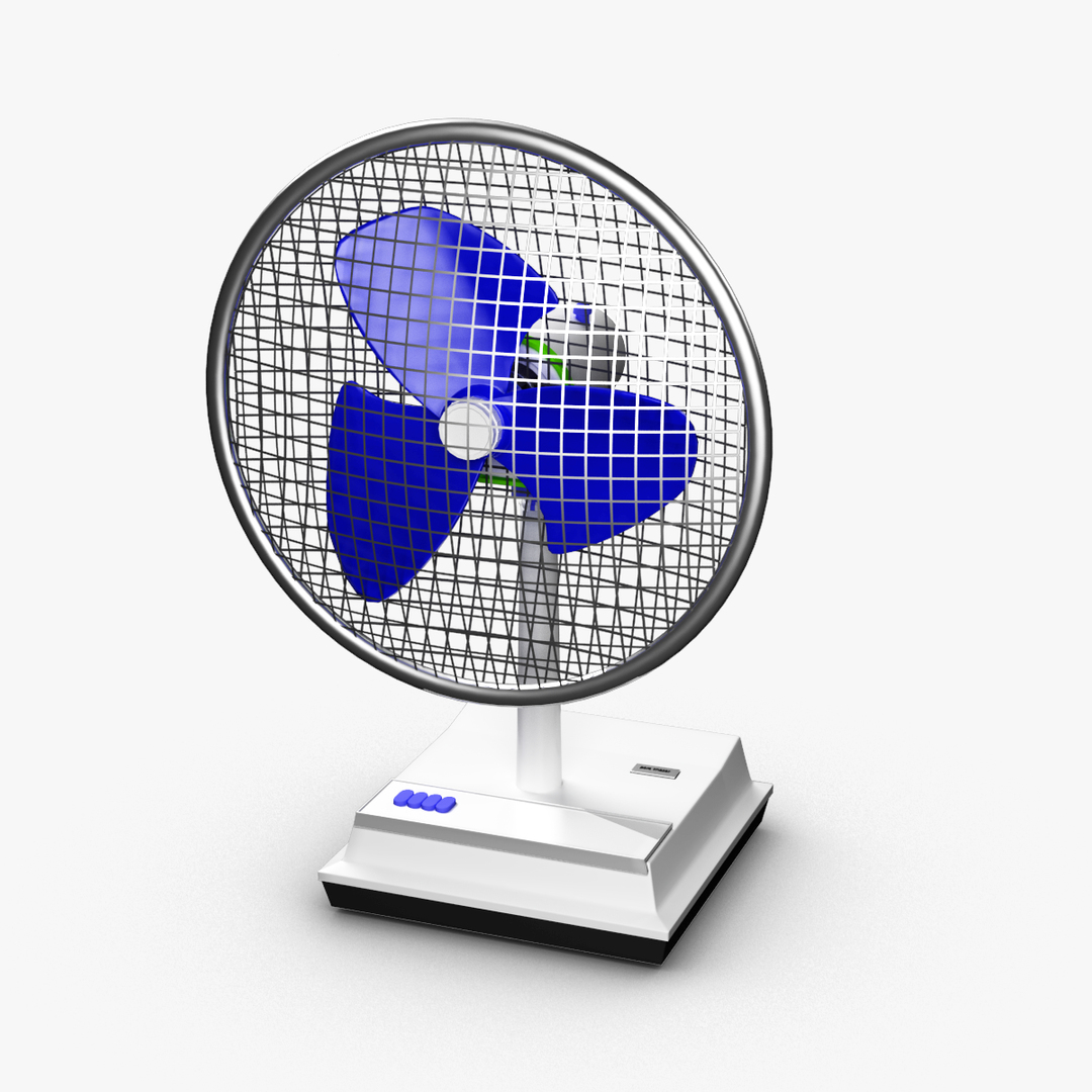3d Simple Fan Model
