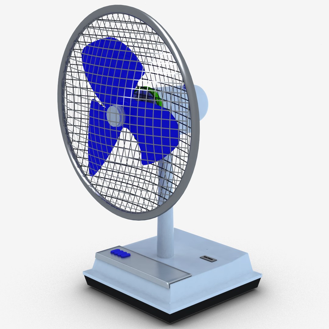 3d Simple Fan Model