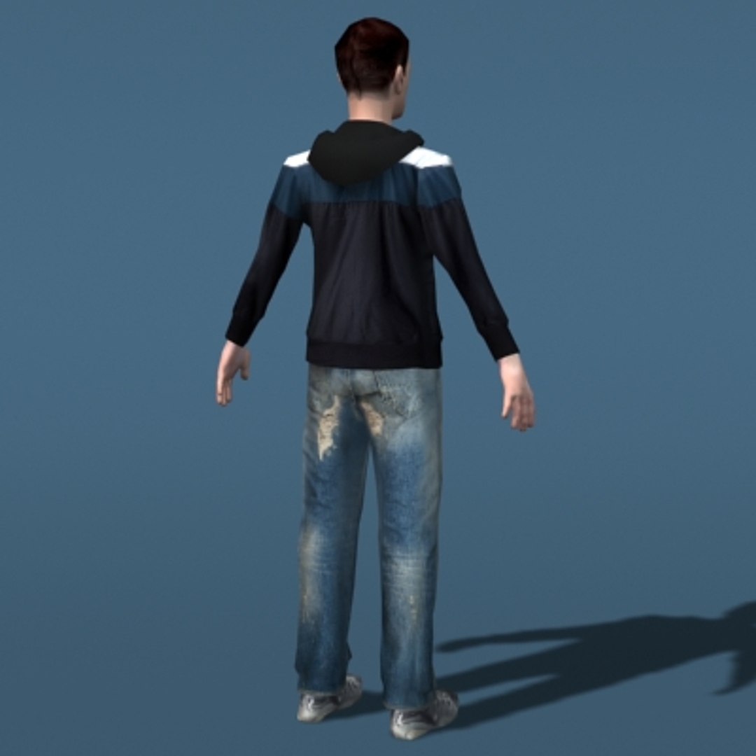 3ds Max Boy Character