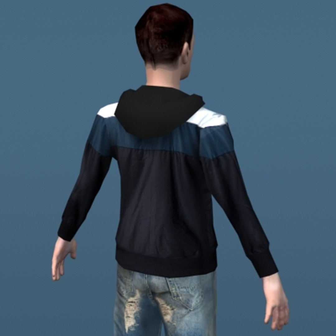 3ds Max Boy Character