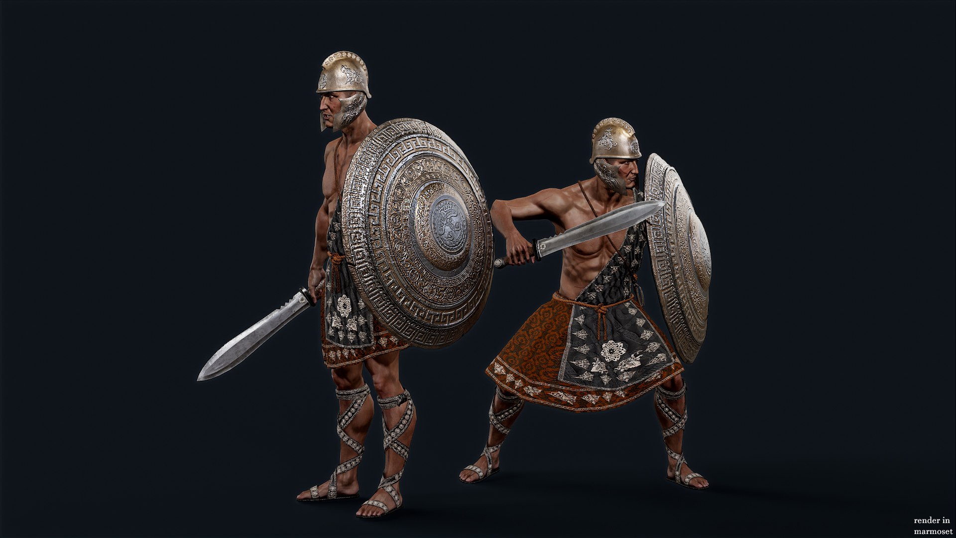 3D GREEK PACK D Model - TurboSquid 2419470