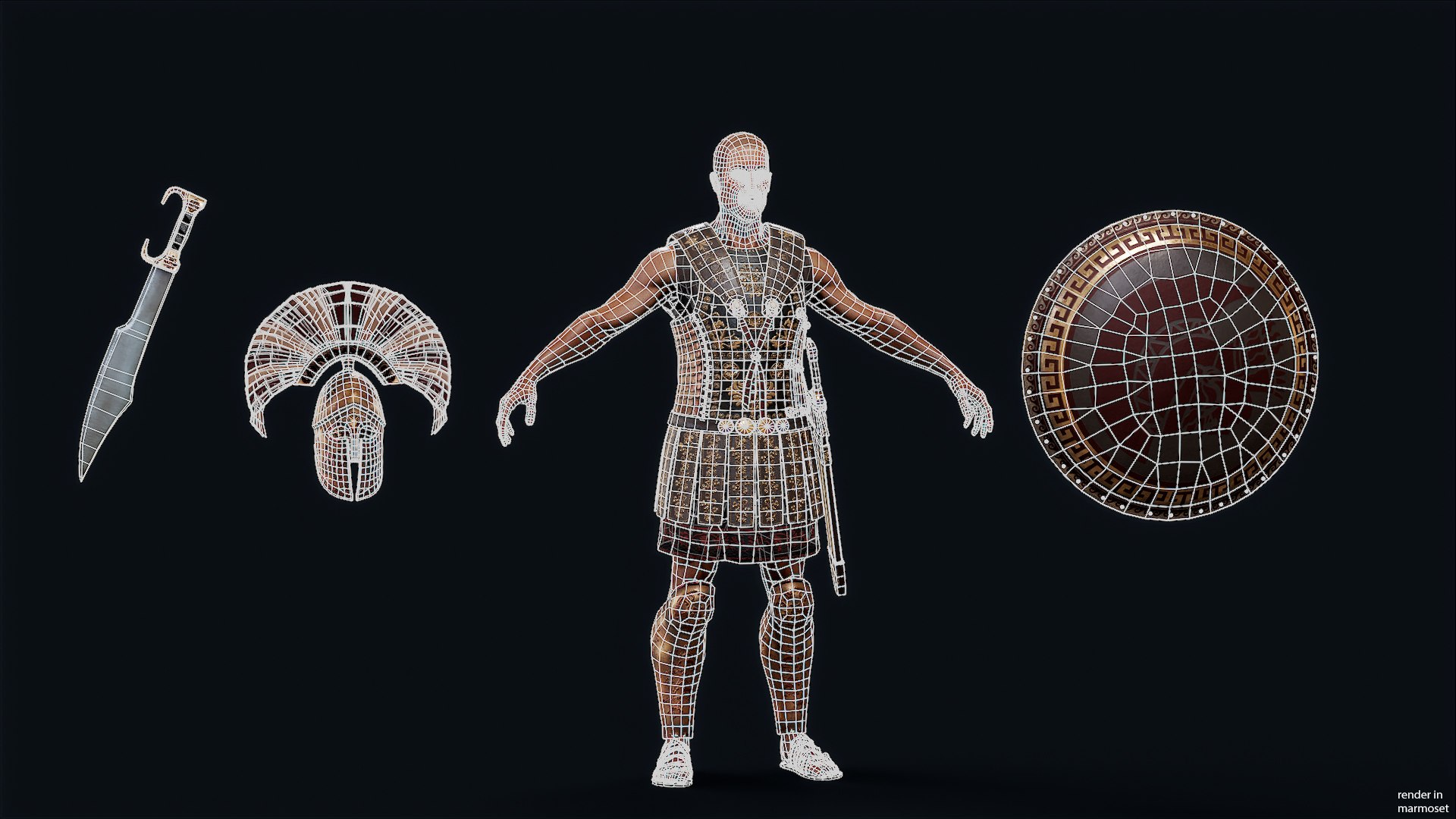 3D GREEK PACK D Model - TurboSquid 2419470