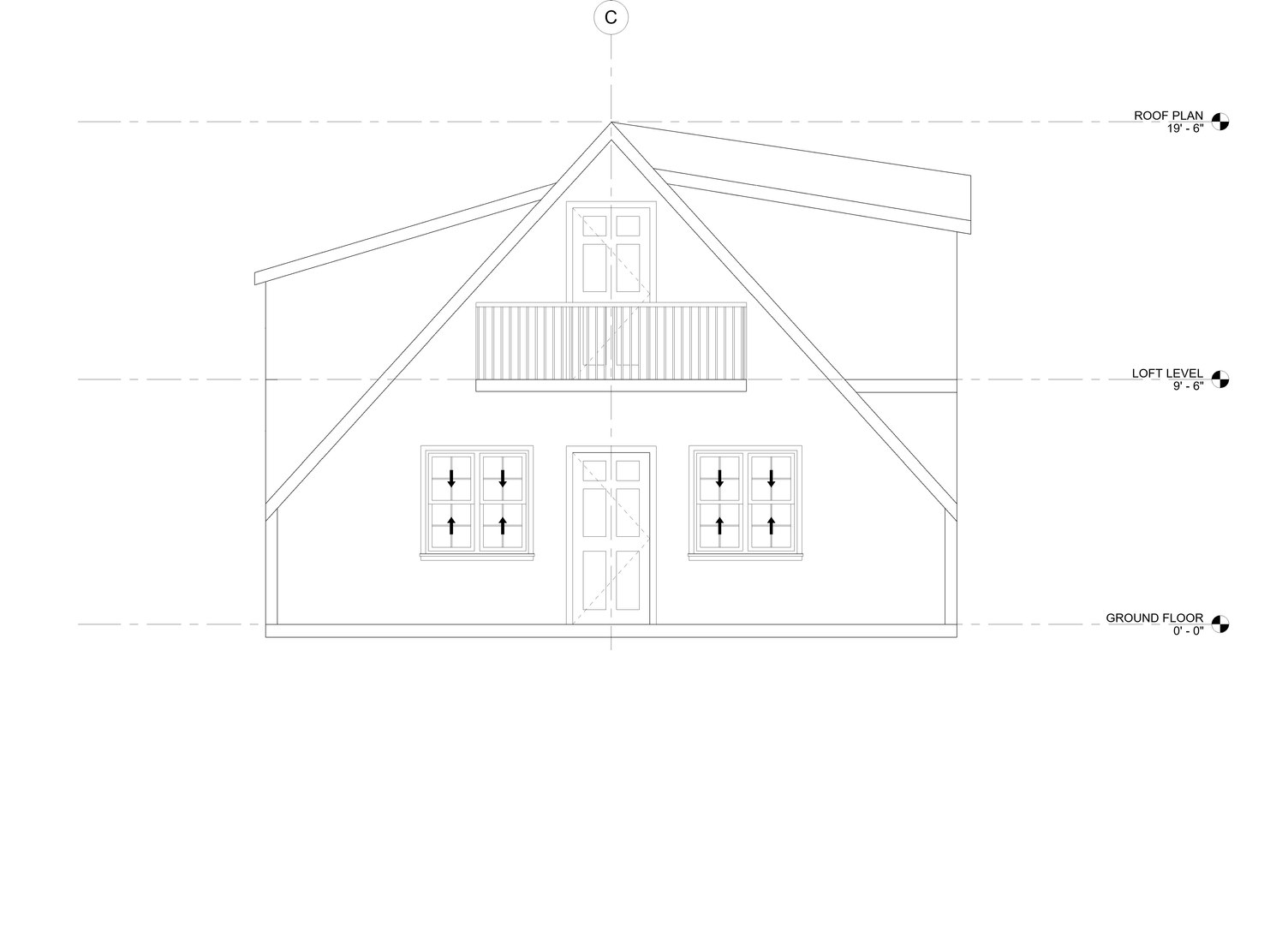 3D A-Frame House Model - TurboSquid 2108217