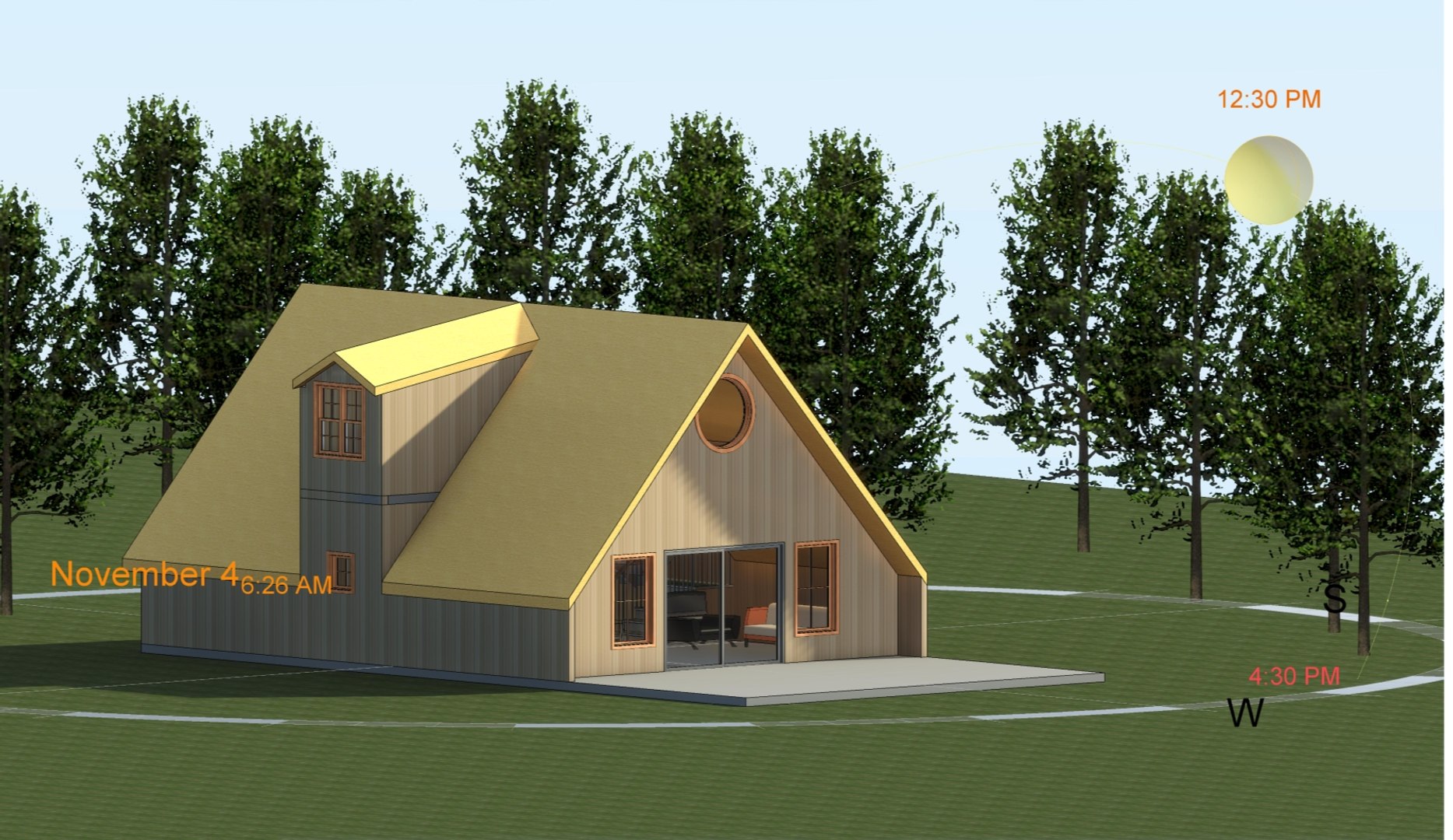 3D A-Frame House Model - TurboSquid 2108217