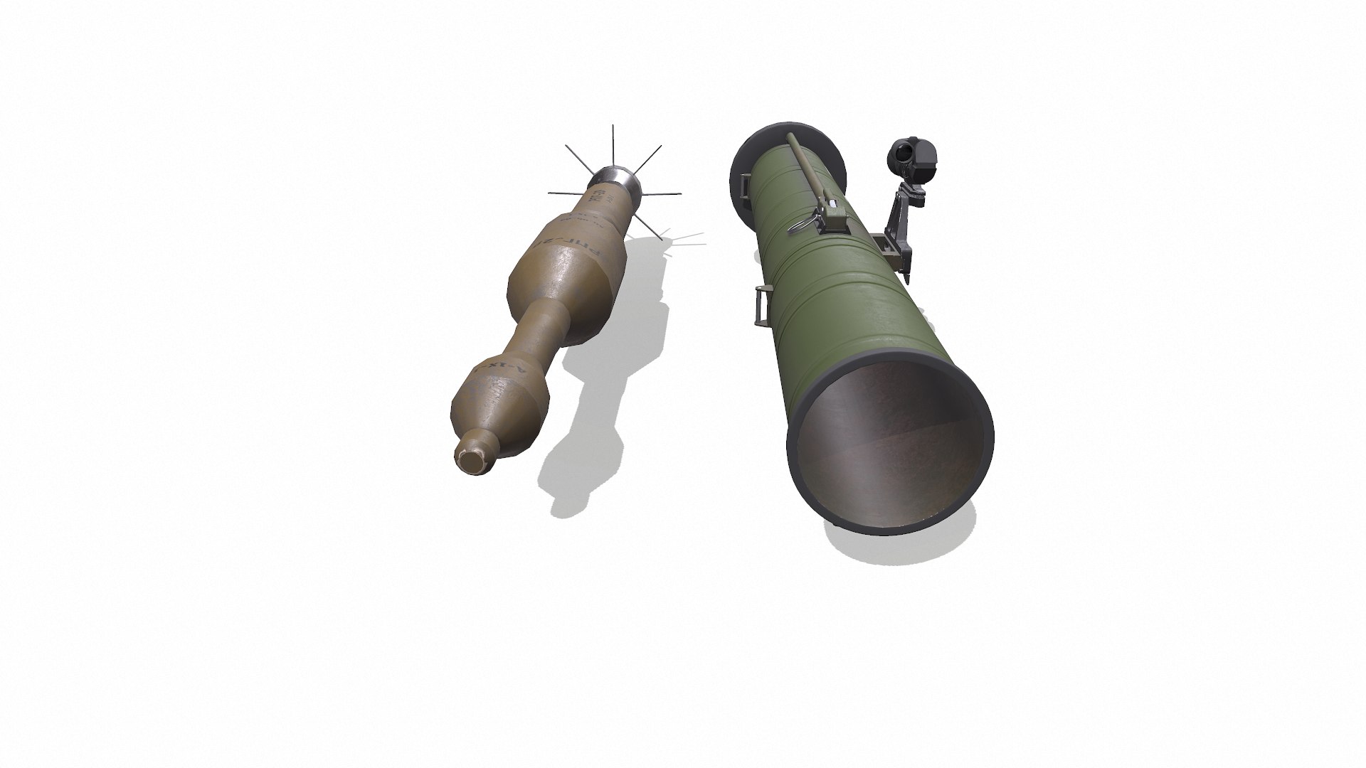RPG-28 Anti-tank Rocket Launcher Low-poly PBR 3D Model - TurboSquid 2173524