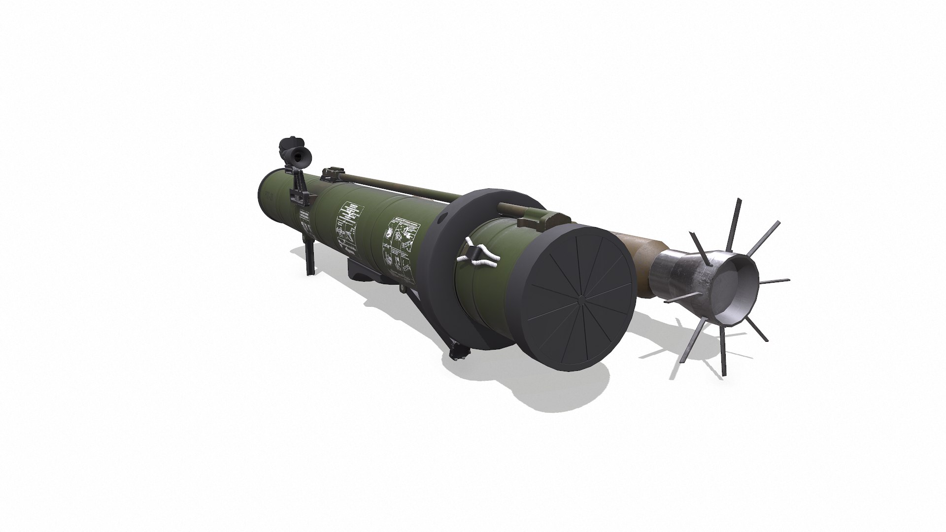RPG-28 Anti-tank Rocket Launcher Low-poly PBR 3D Model - TurboSquid 2173524
