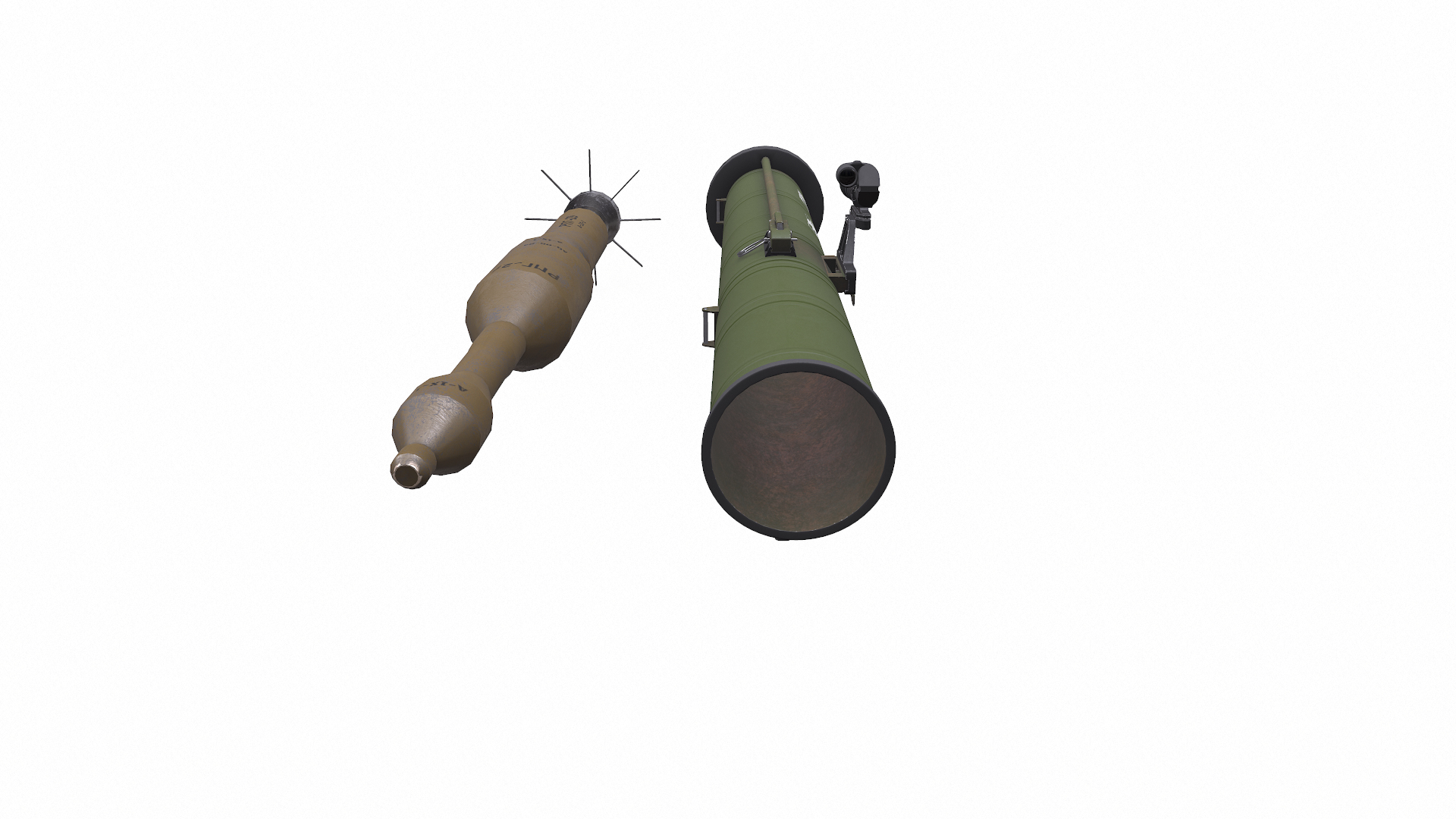 RPG-28 Anti-tank Rocket Launcher Low-poly PBR 3D Model - TurboSquid 2173524