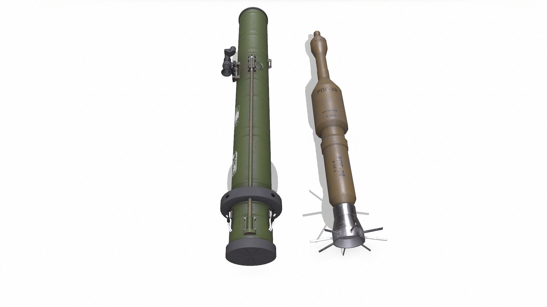 RPG-28 Anti-tank Rocket Launcher Low-poly PBR 3D Model - TurboSquid 2173524