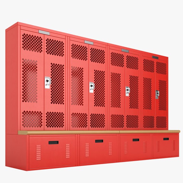 3D locker storage - TurboSquid 1462649