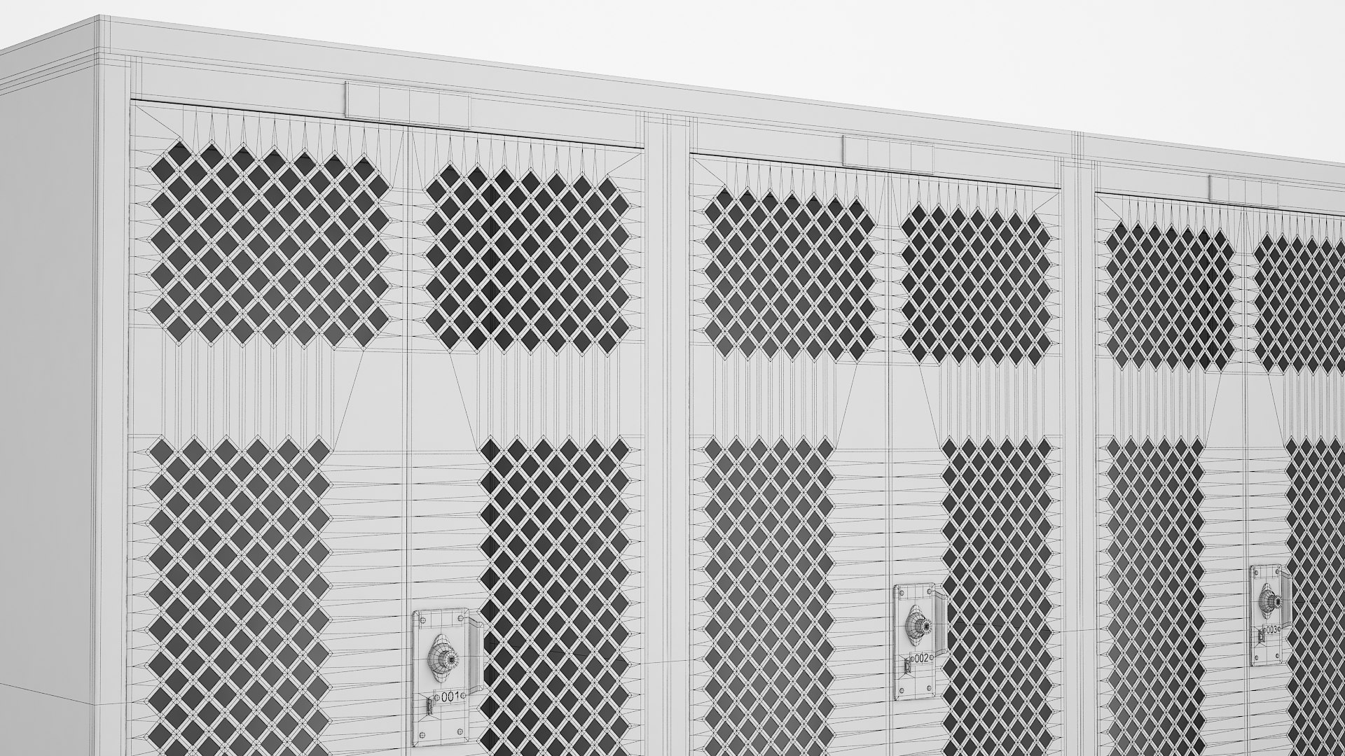 3D Locker Storage - TurboSquid 1462649