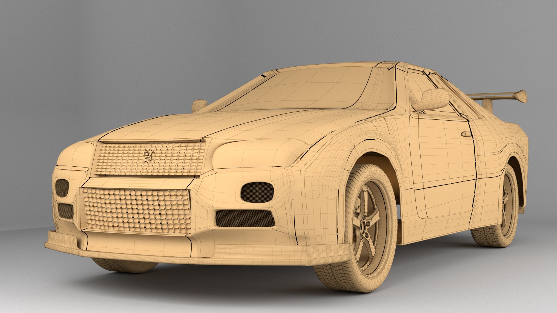 Nissan GT-R R34 Model - TurboSquid 1842386