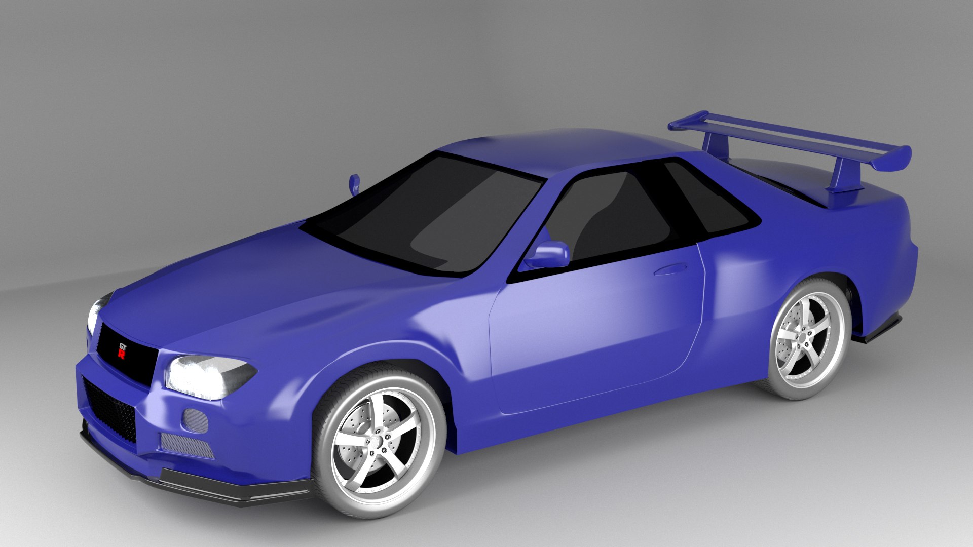 Nissan GT-R R34 Model - TurboSquid 1842386