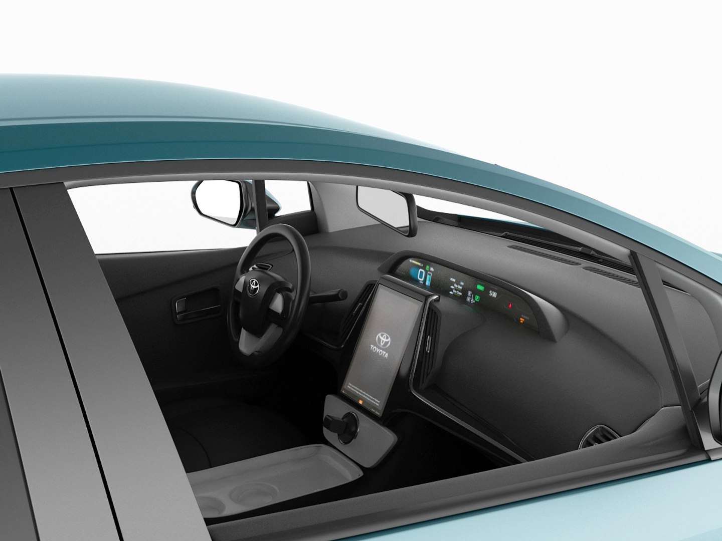 Toyota Prius Prime 3d Model