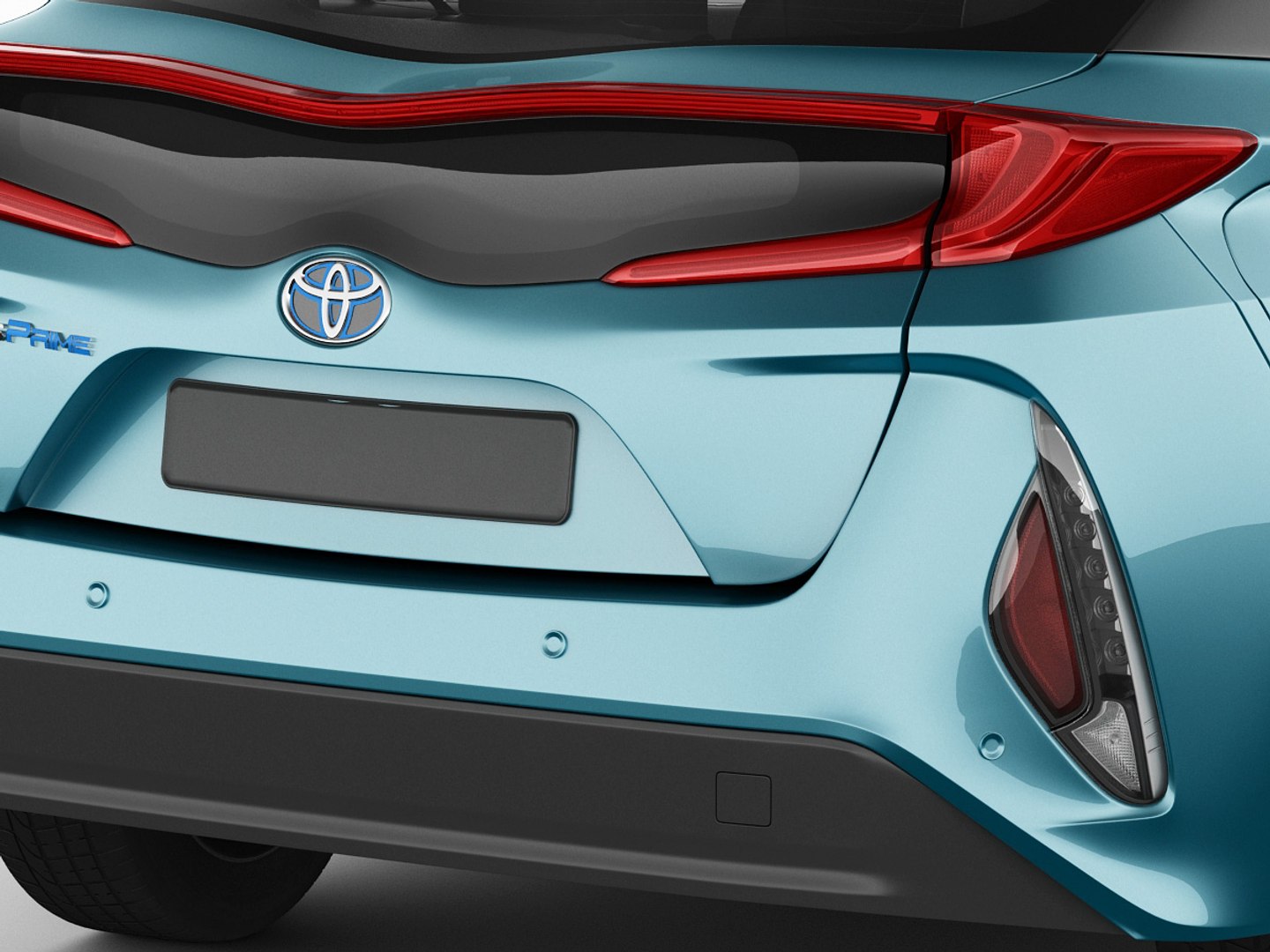Toyota Prius Prime 3d Model