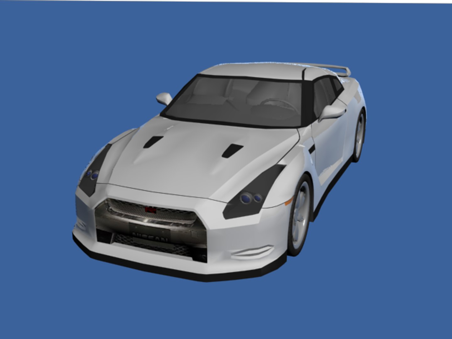 Free Car Nissan Gtr 3d Model