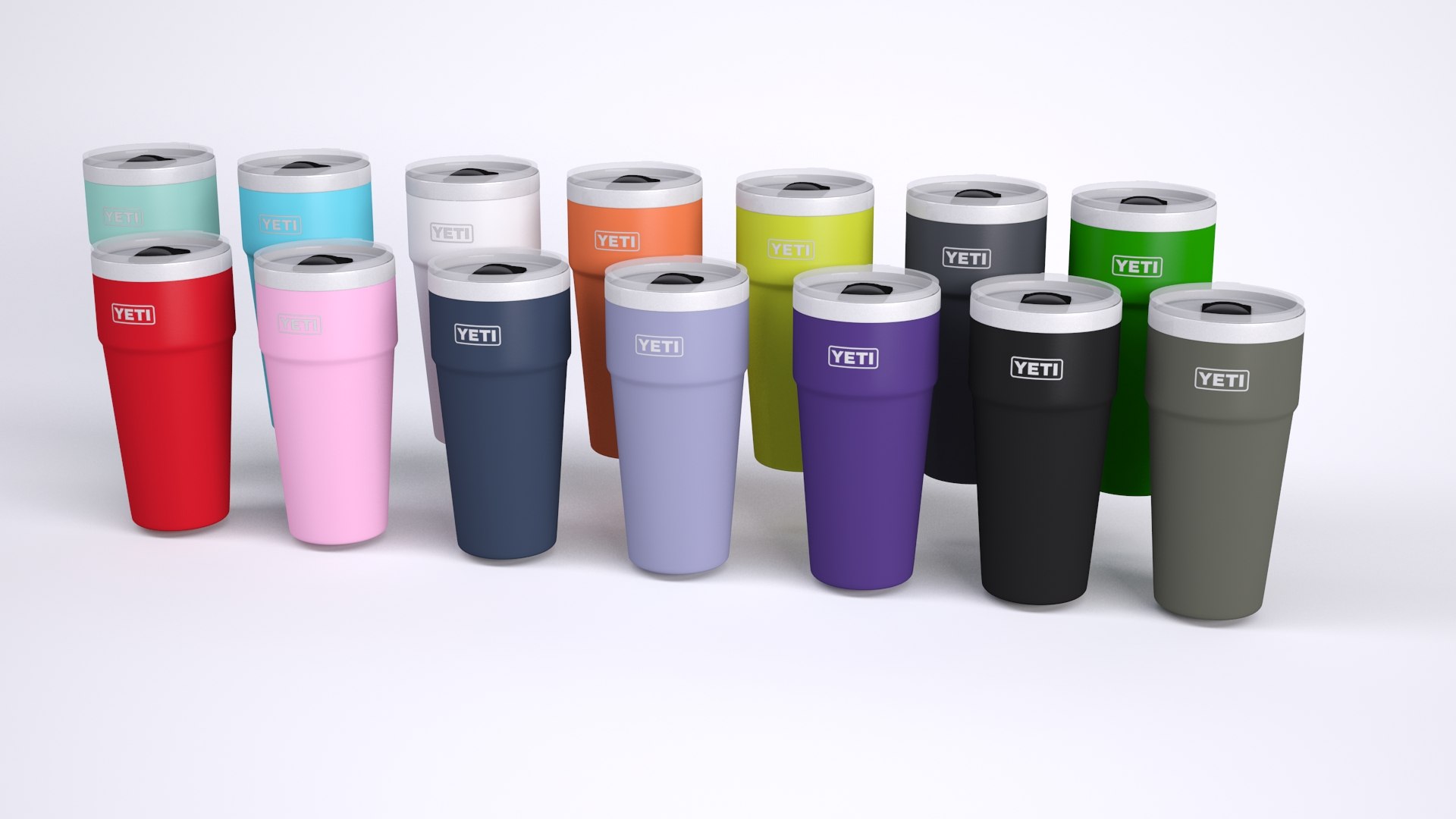 3D Yeti Stackable Cup 26oz - TurboSquid 2177107