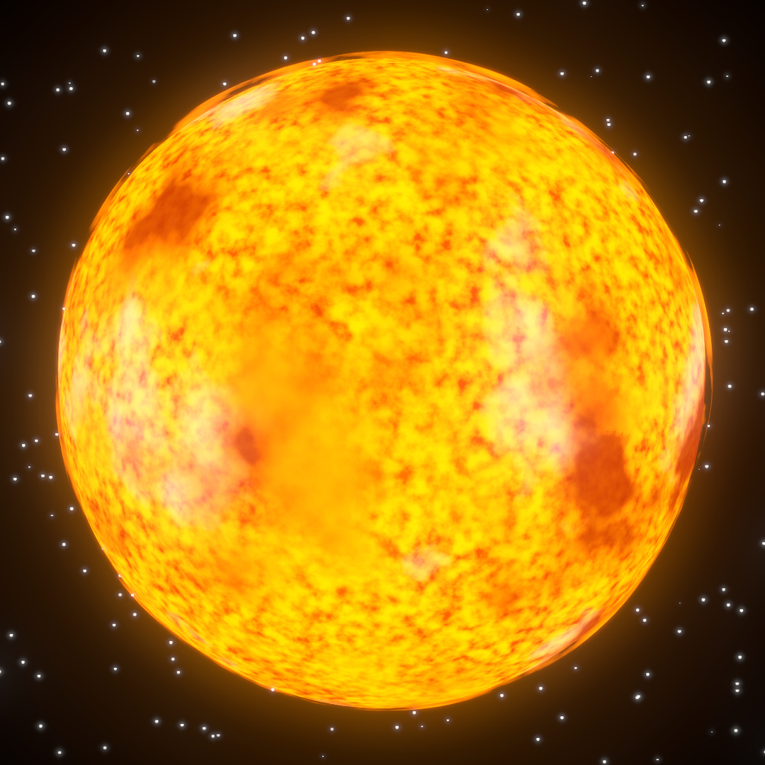 3d sun