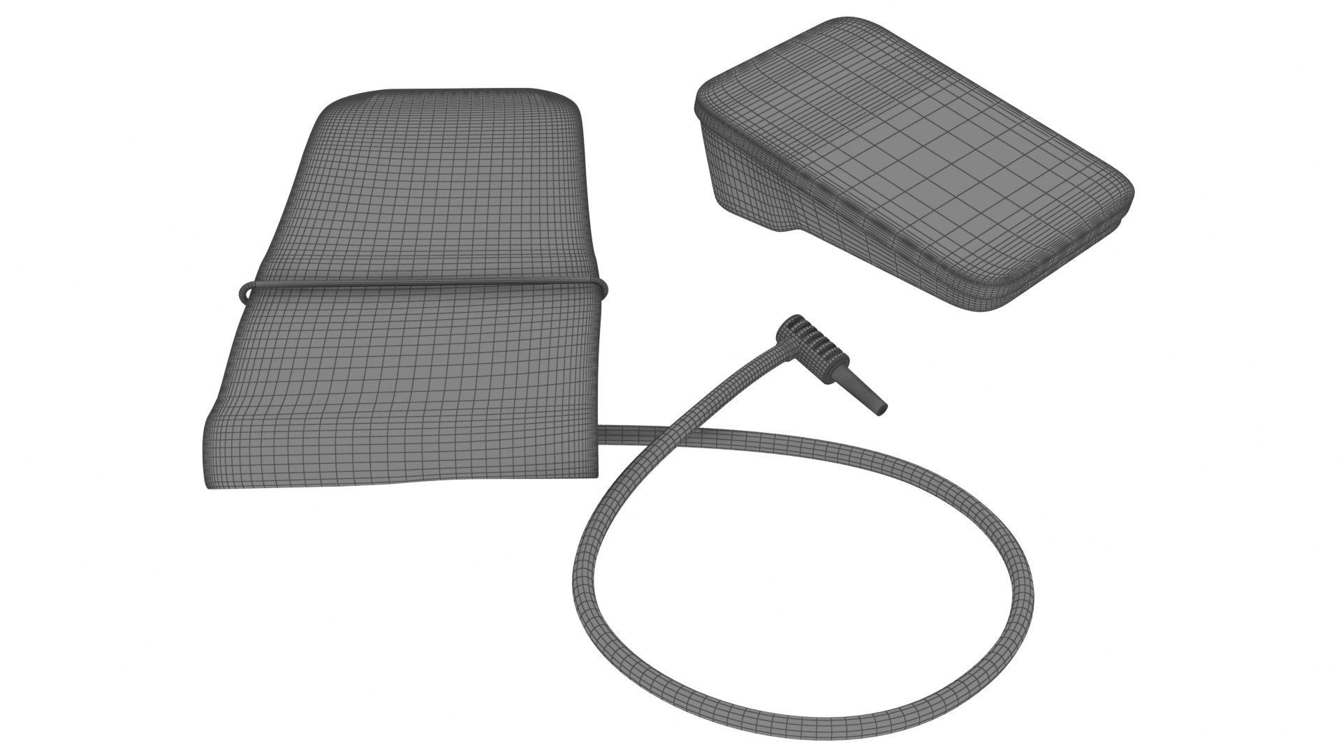 3D Blood Pressure Monitor Closed - TurboSquid 2142193