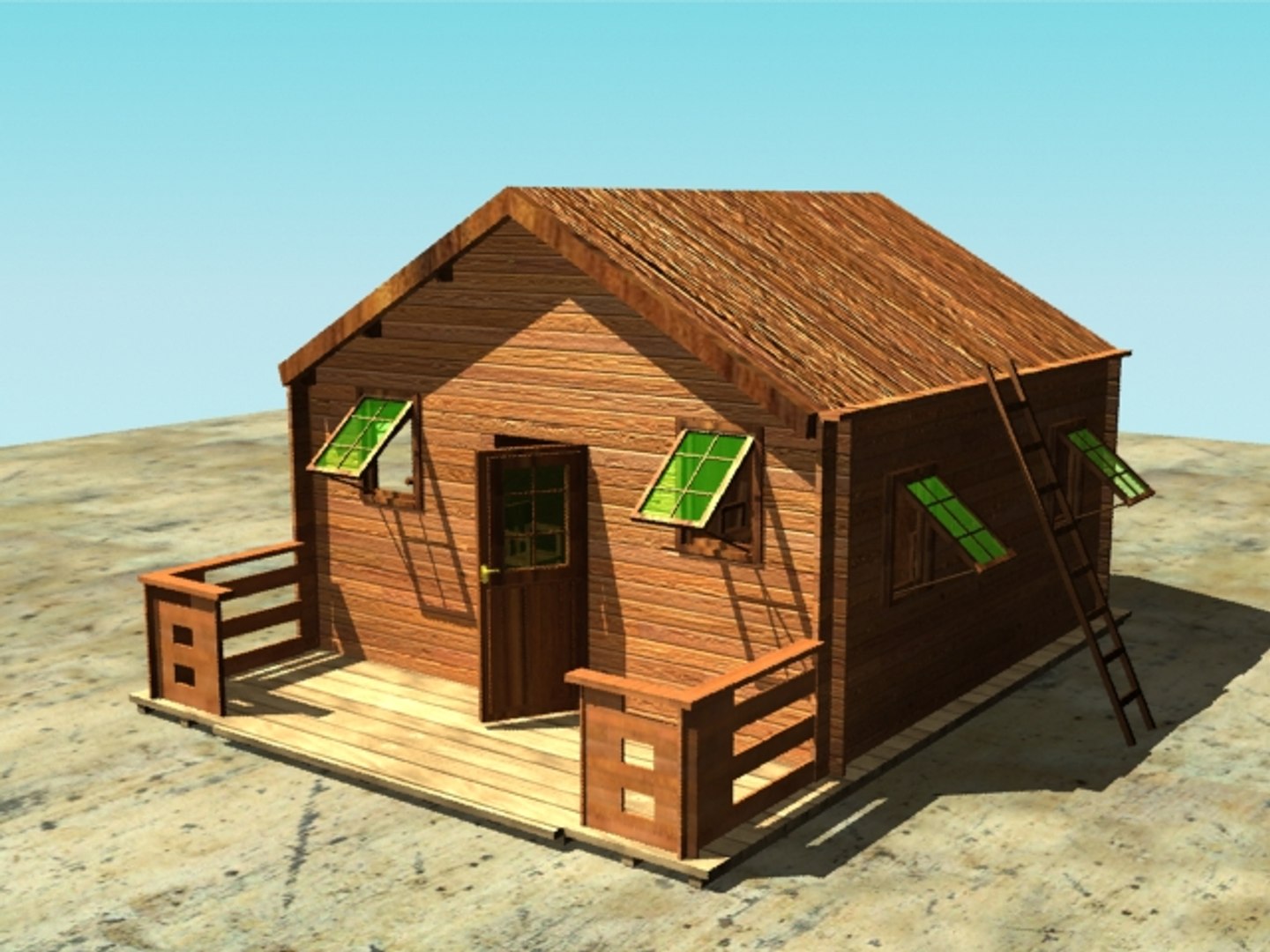 3d Model Of House